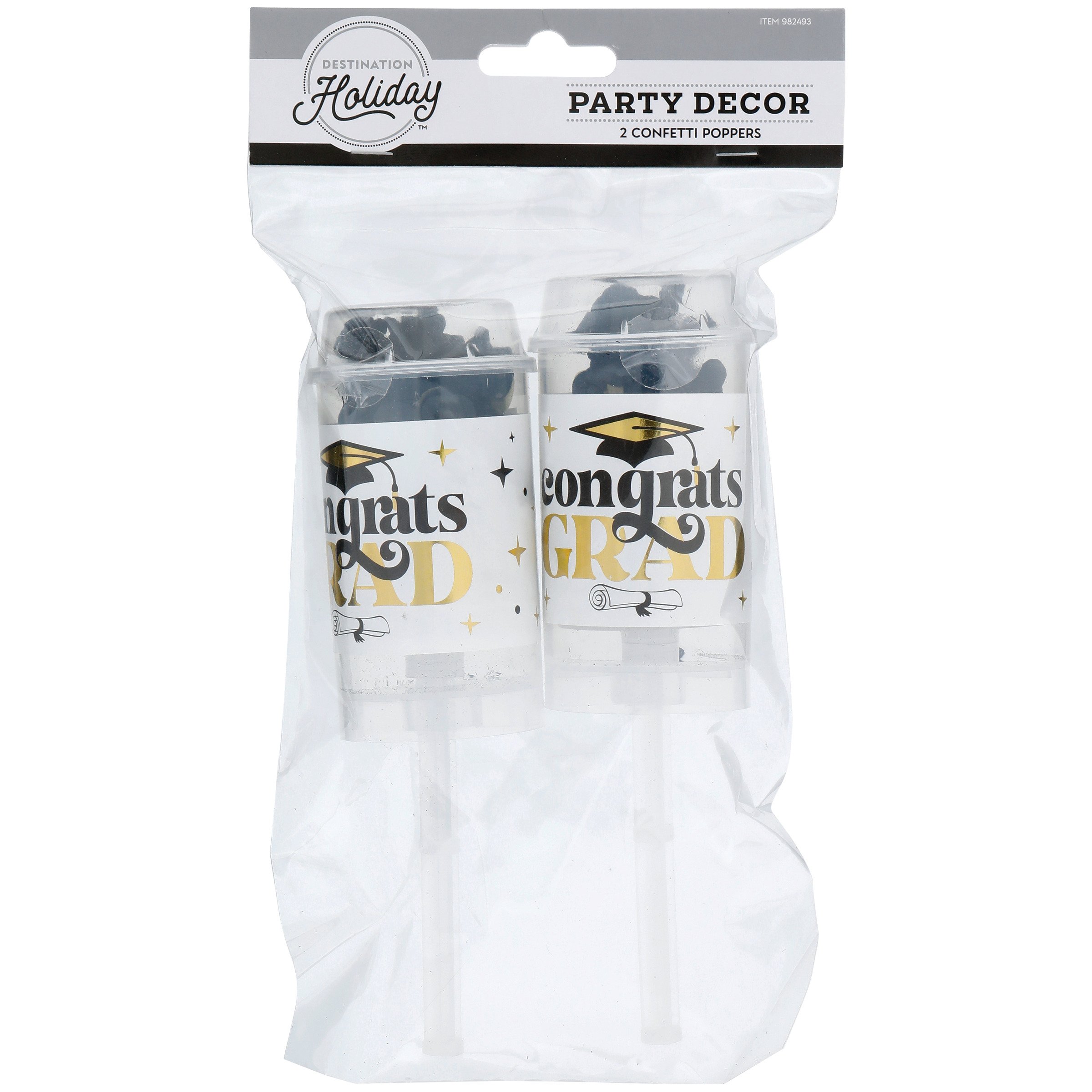 Destination Holiday Congrats Grad Confetti Poppers - Shop Party decor ...