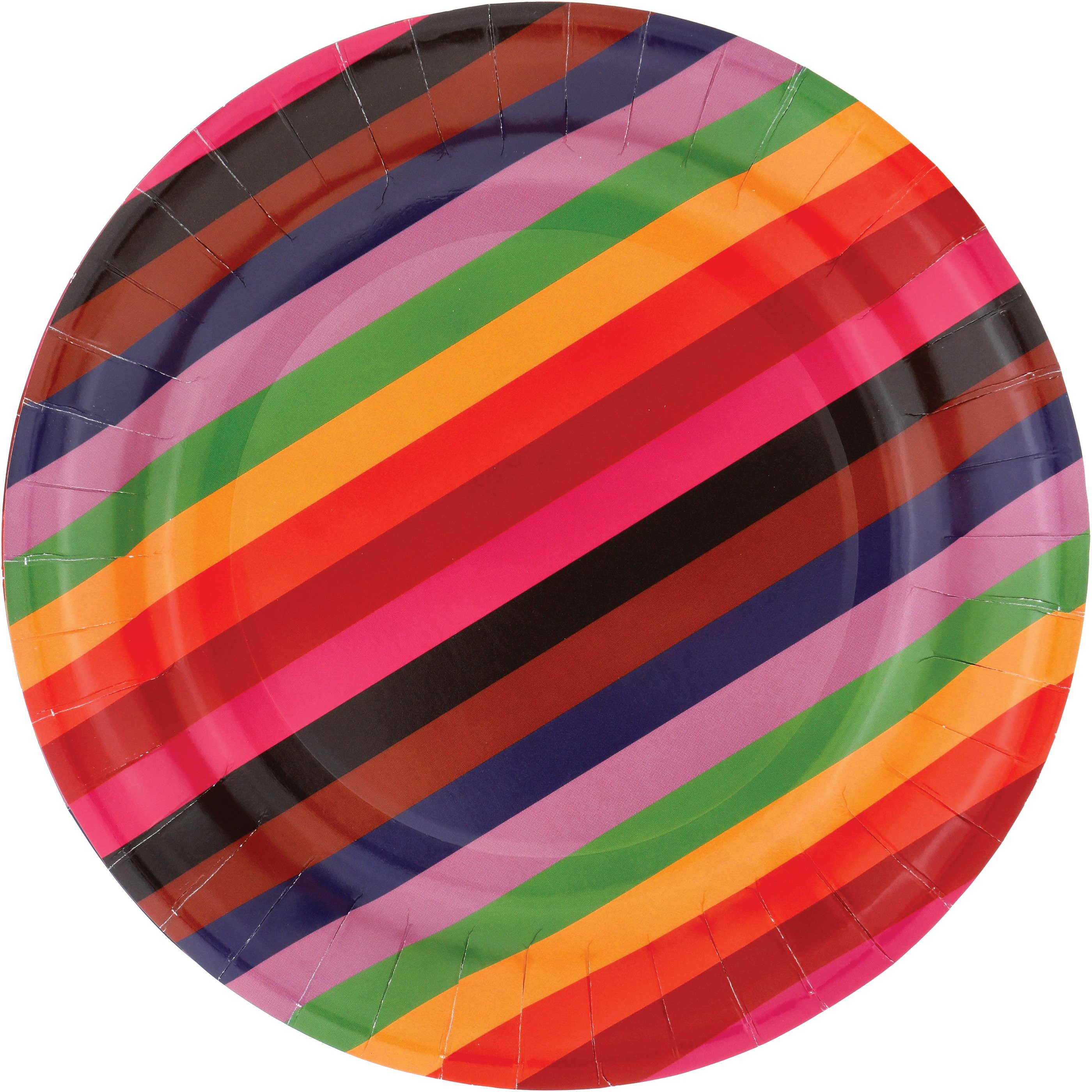Destination Holiday Striped Pride Paper Plates, 10 ct - Shop Plates ...