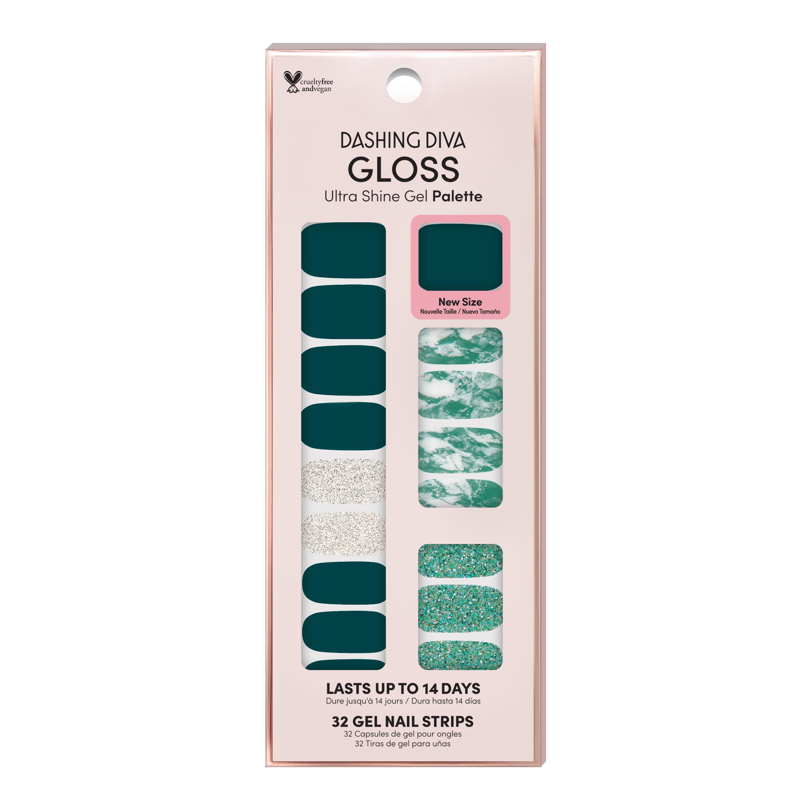Dashing Diva Gloss Ultra Shine Nail Gel Strips - Ivy Opal - Shop Nail ...