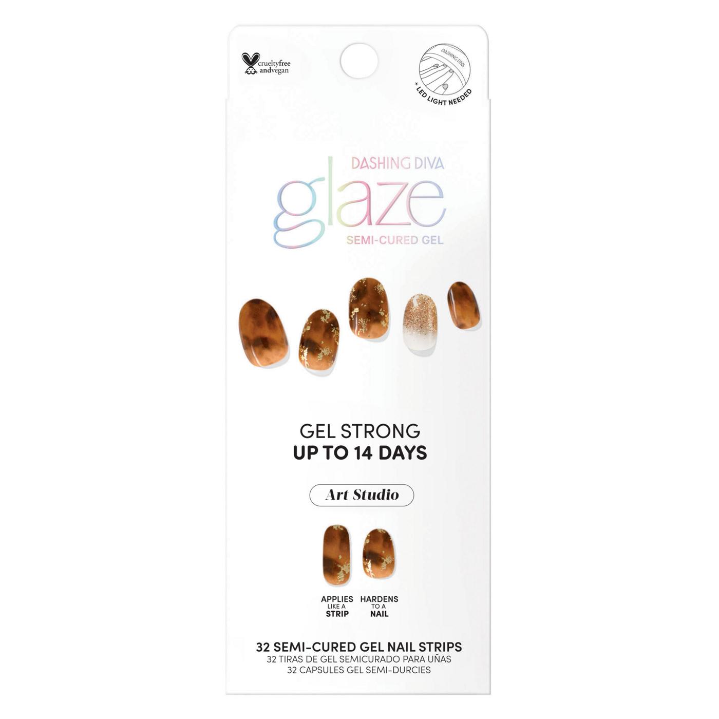 Dashing Diva Glaze Gel Nail Art Strips - Urban Tortoise - Shop Nail ...