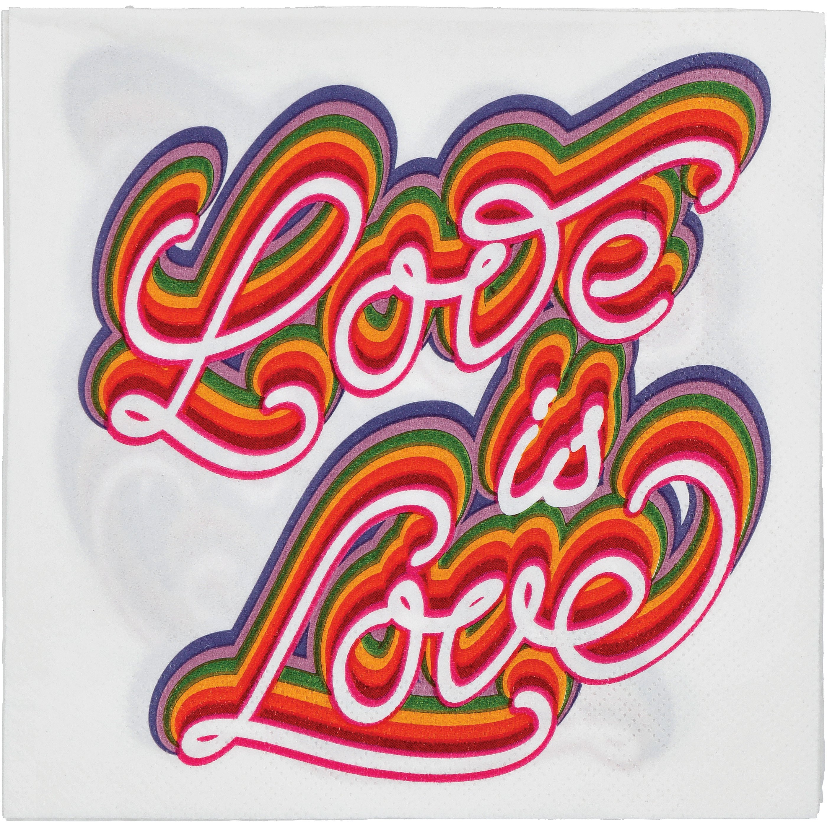 Destination Holiday Love Is Love Pride Lunch Napkins - Shop Party Decor ...