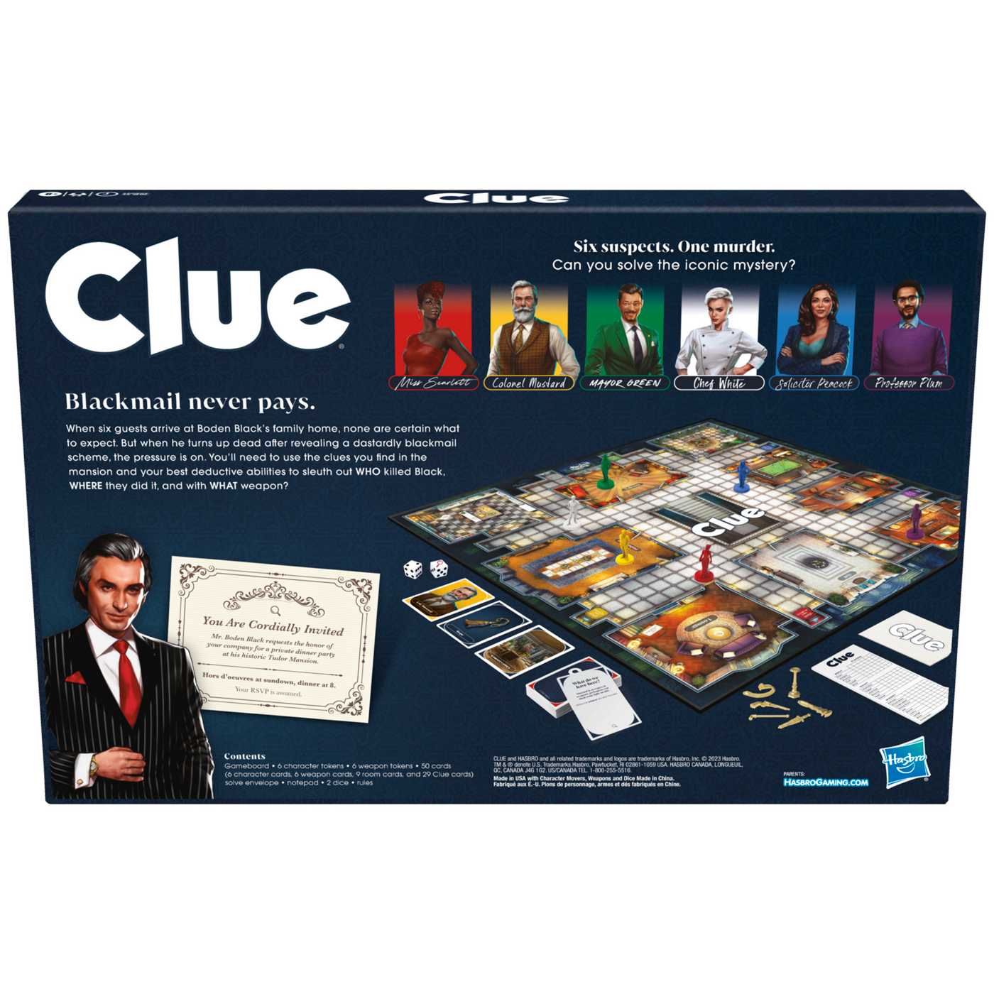 Clue The Classic Mystery Board Game - Shop Games at H-E-B
