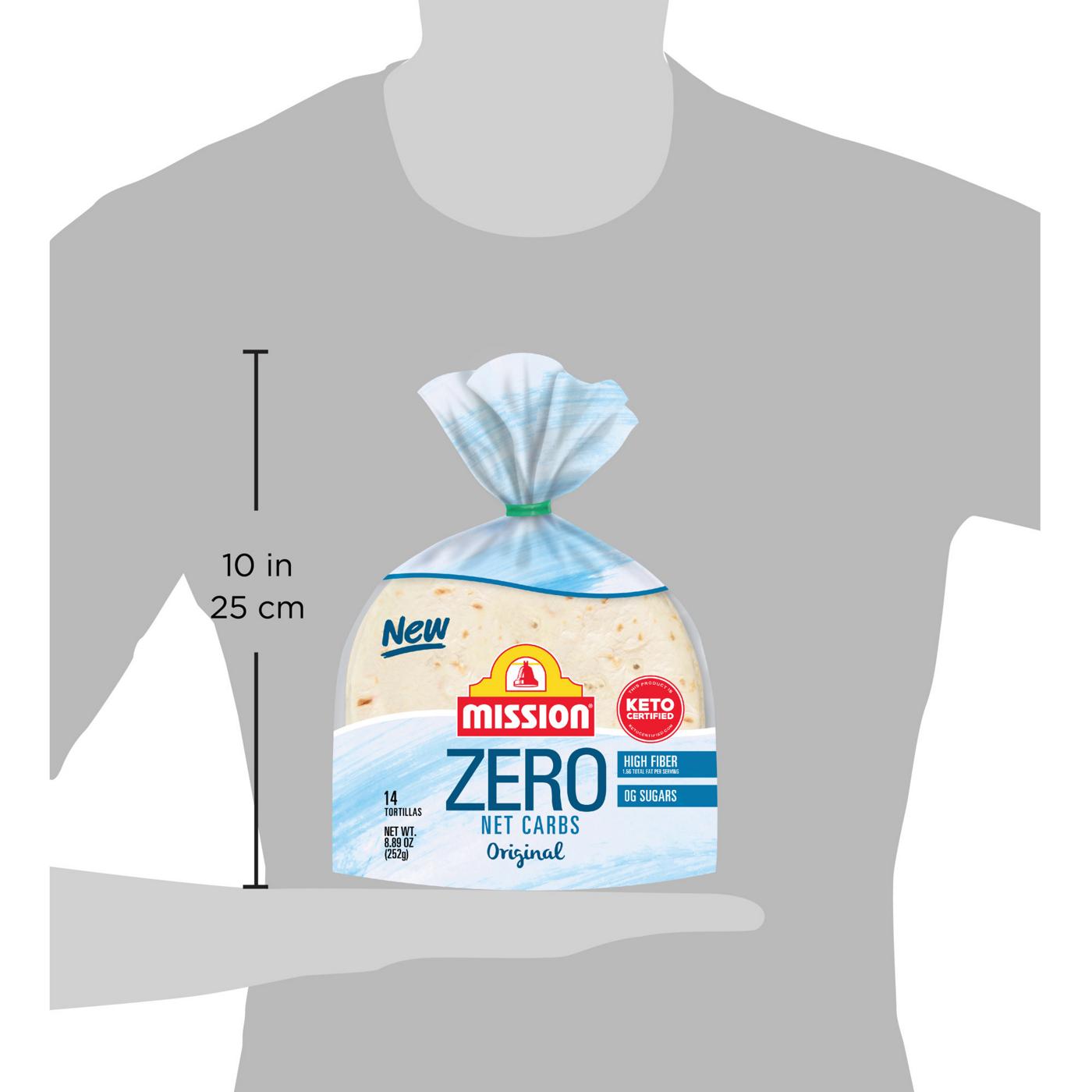 Mission Zero Net Carbs Original Flour Tortillas, Street Taco Size ...
