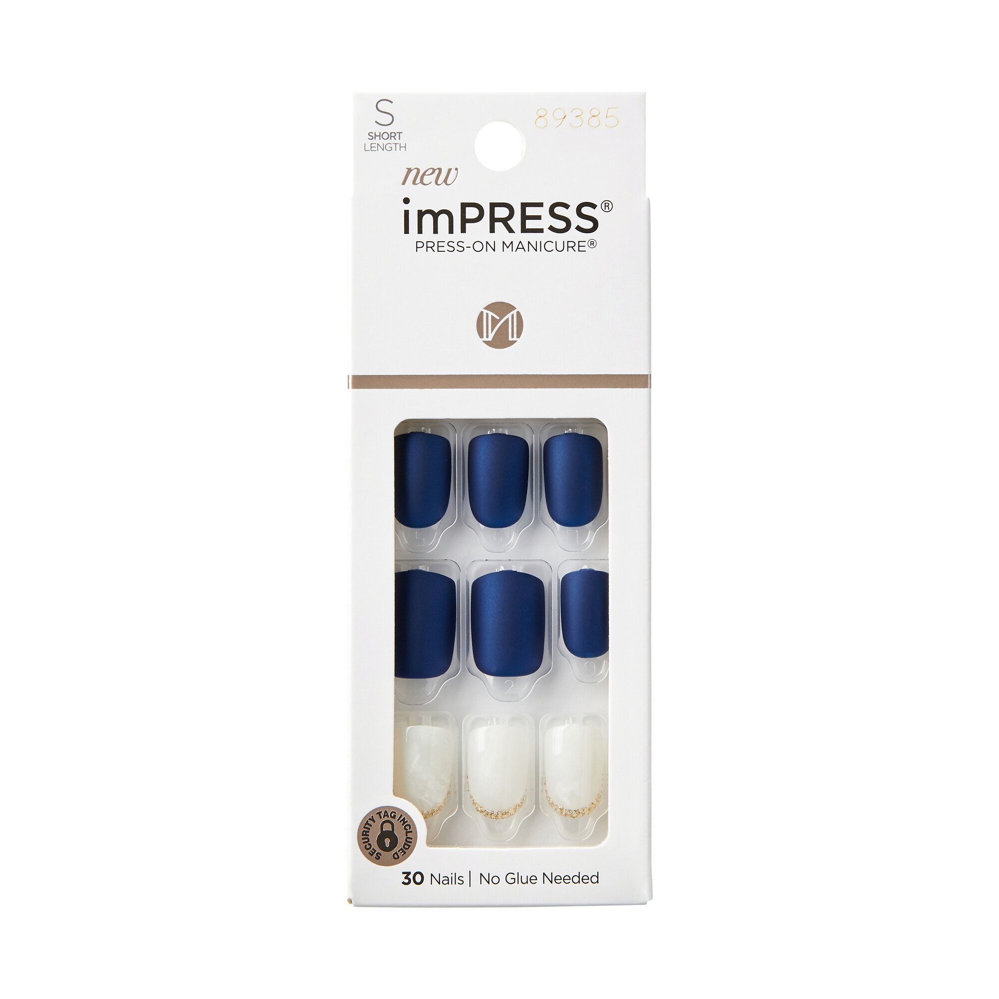 KISS imPRESS Short Press-On Manicure - Chasing Stars - Shop Nail sets at H-E-B