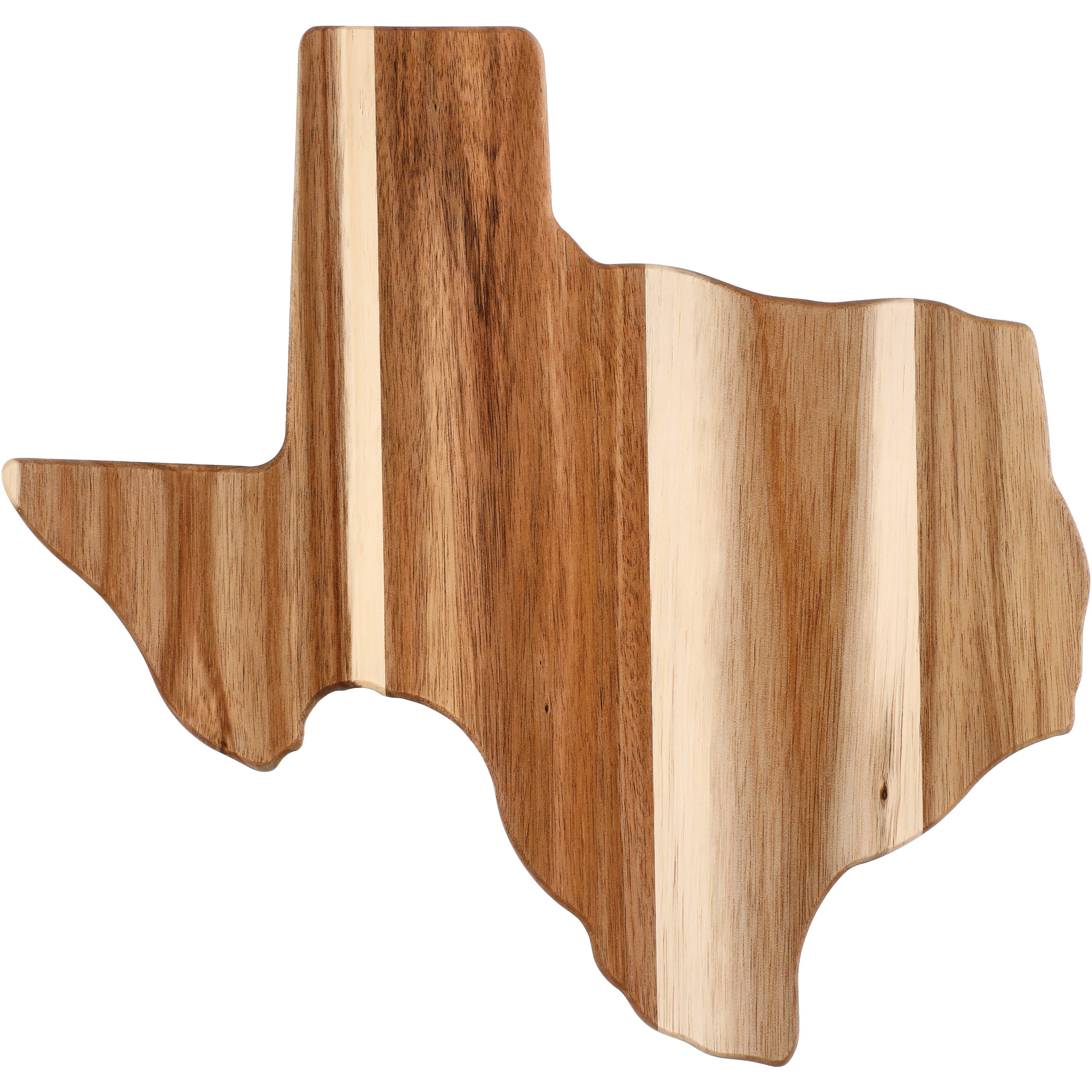 Destination Holiday Texas Shape Acacia Wood Serving Board - Shop ...