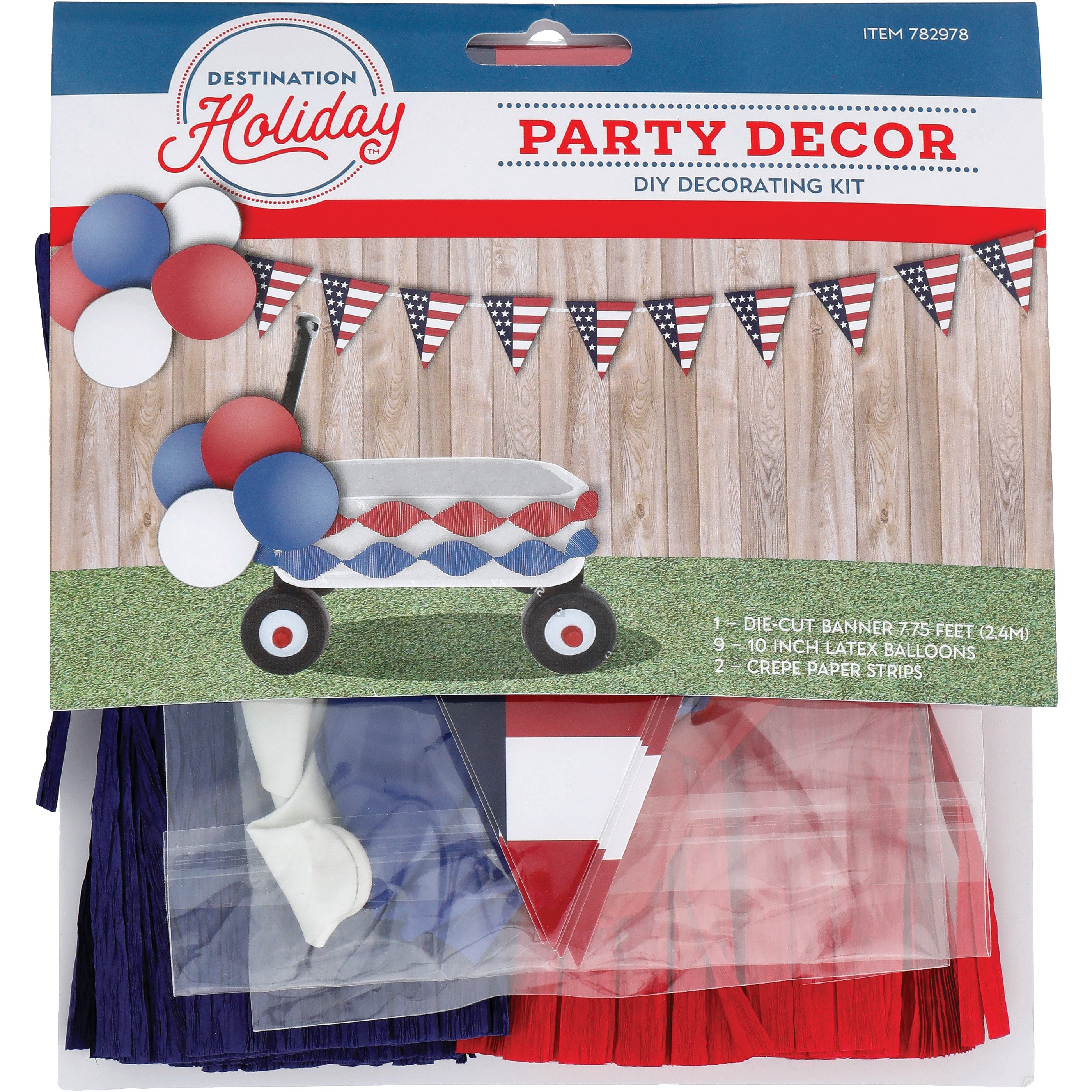 Destination Holiday DIY Patriotic Decorating Kit - Shop Party decor at ...