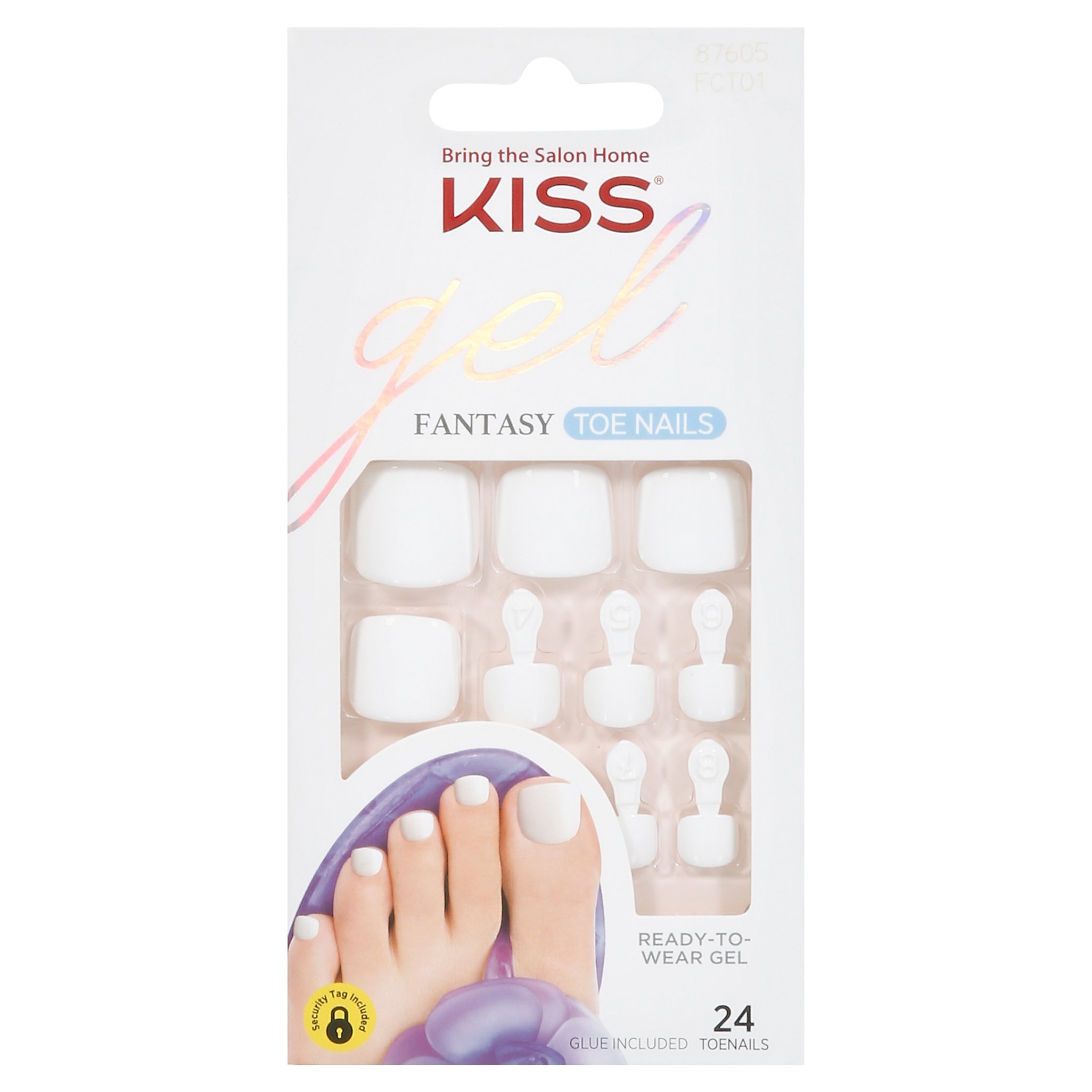Kiss Gel Fantasy Toenails This Is Classic Shop Nail Sets At H E B
