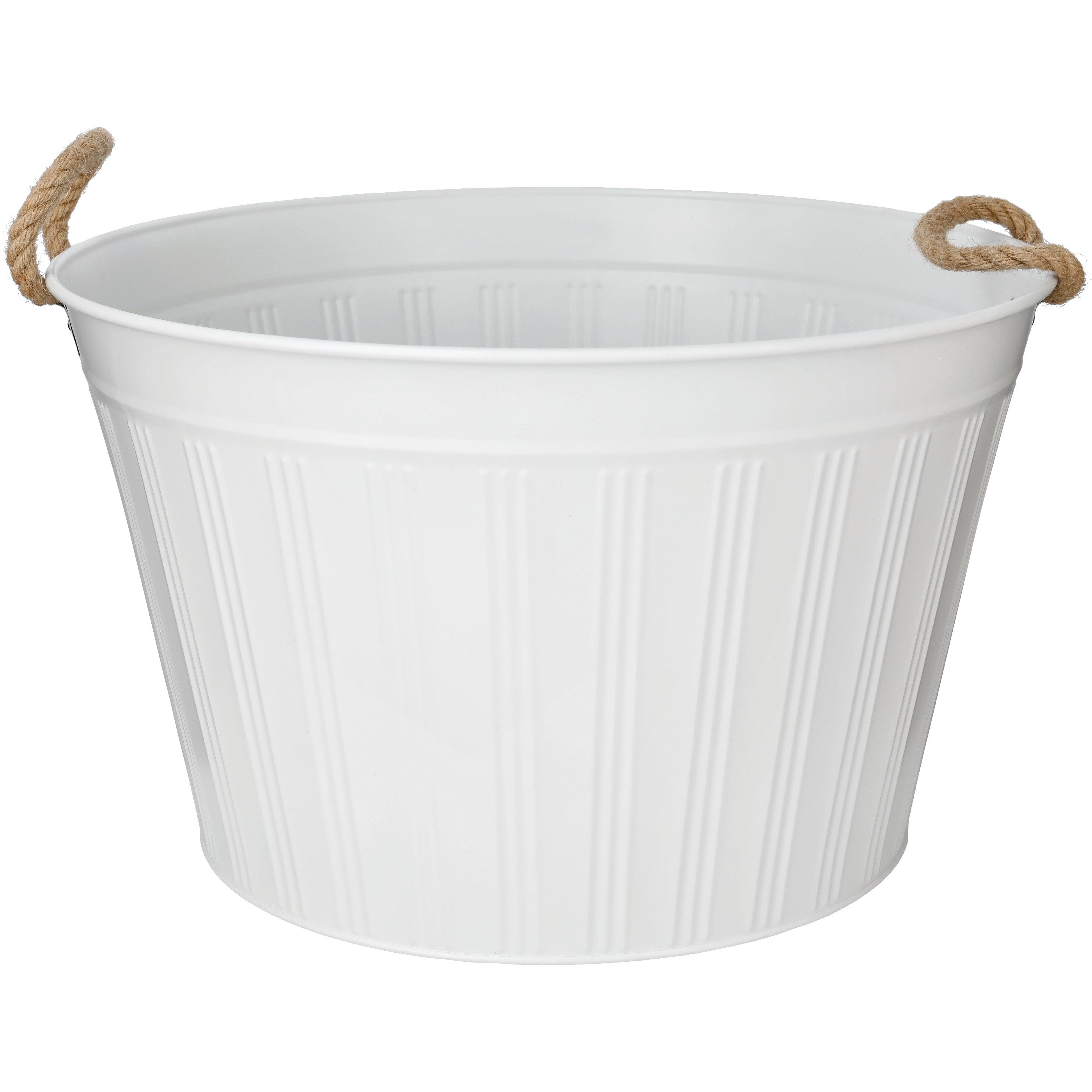 Destination Holiday Summer Metal Party Tub with Rope Handles - Shop ...