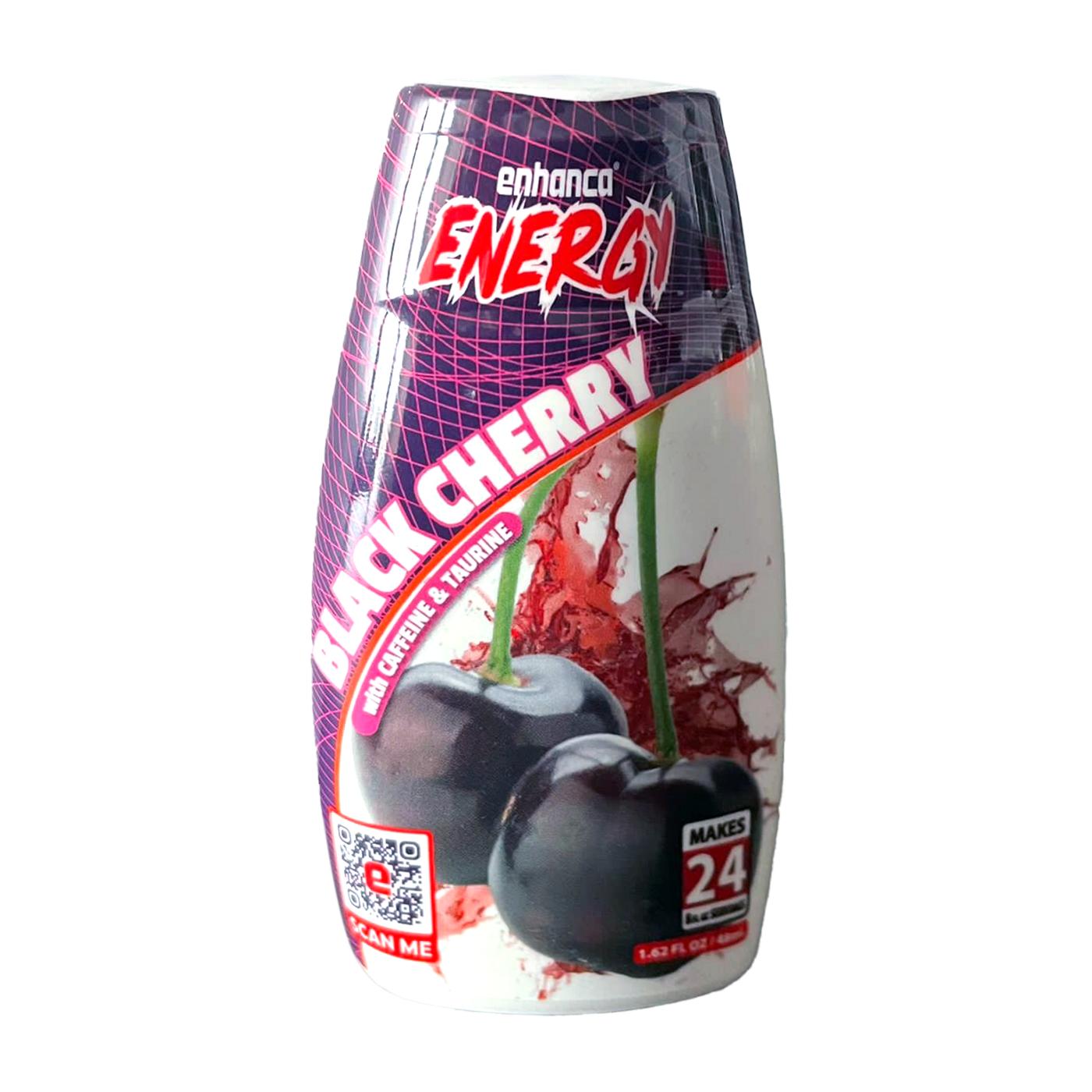 Enhanca Energy Black Cherry Liquid Drink Enhancer - Shop Mixes & Flavor ...