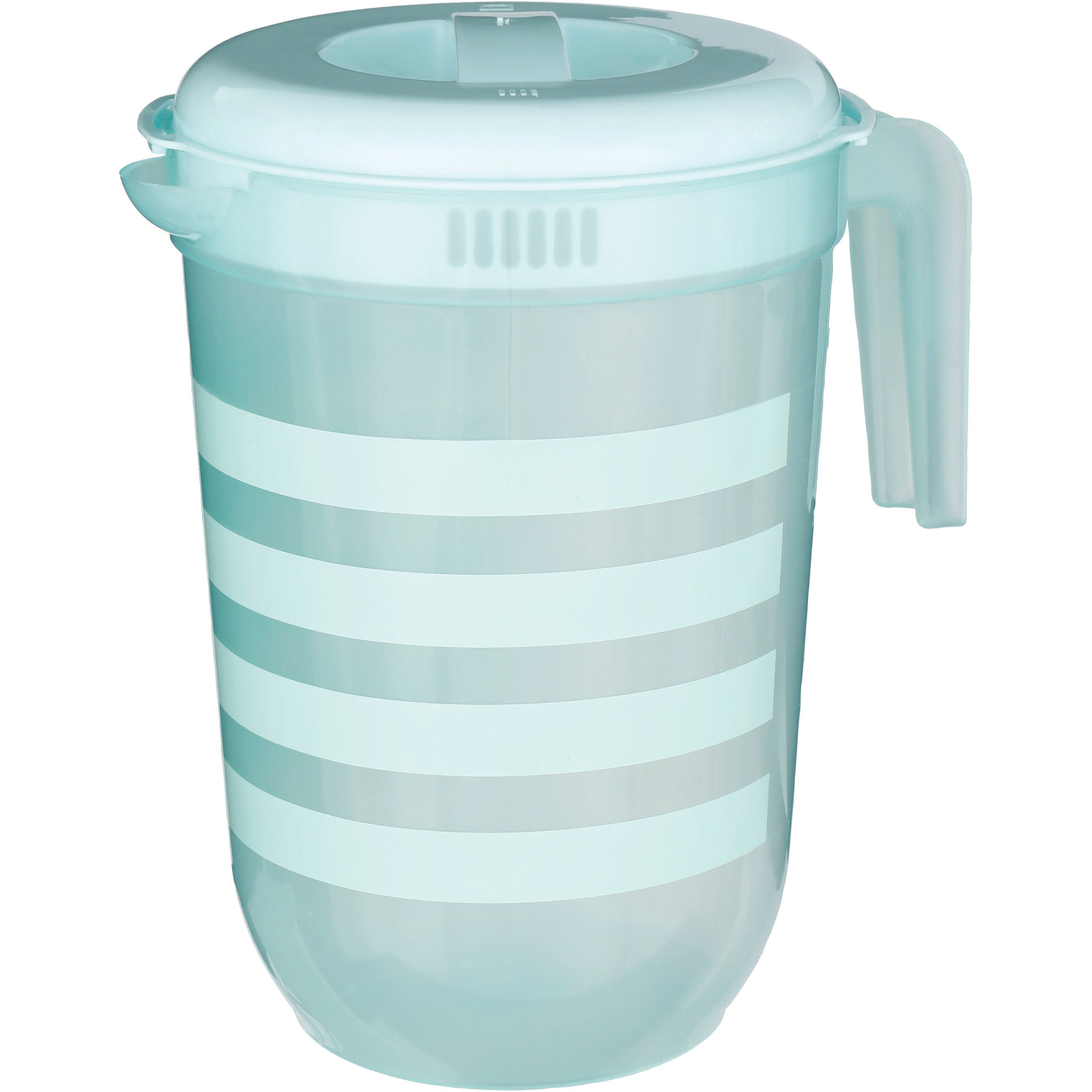 Destination Holiday Summer Stripes Beverage Pitcher - Turquoise - Shop ...