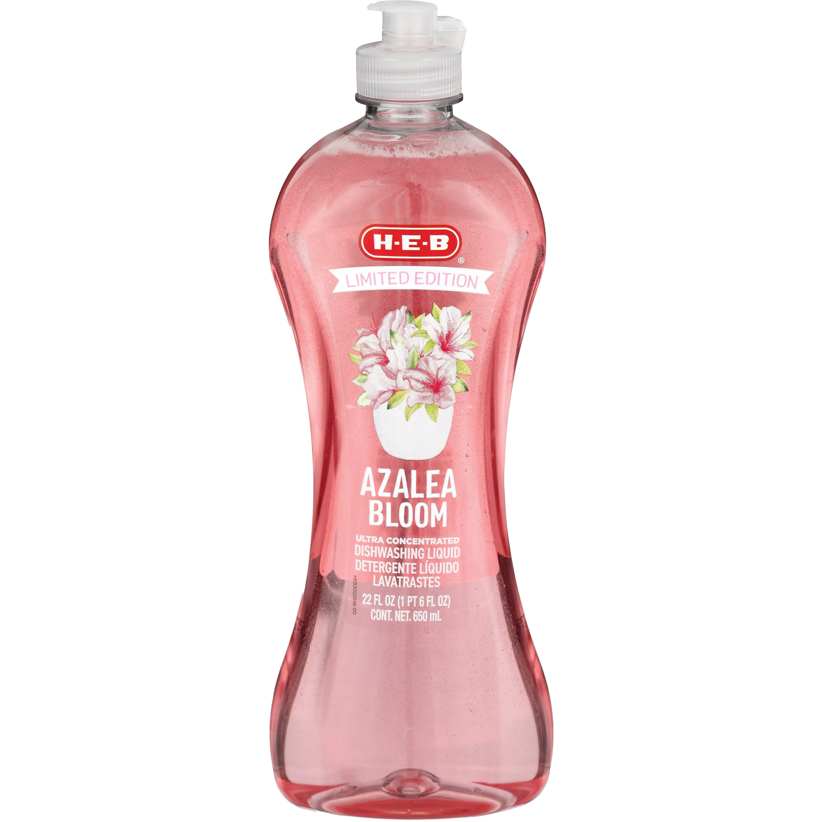 H-E-B Ultra Concentrated Dishwashing Liquid - Azalea Bloom - Shop ...