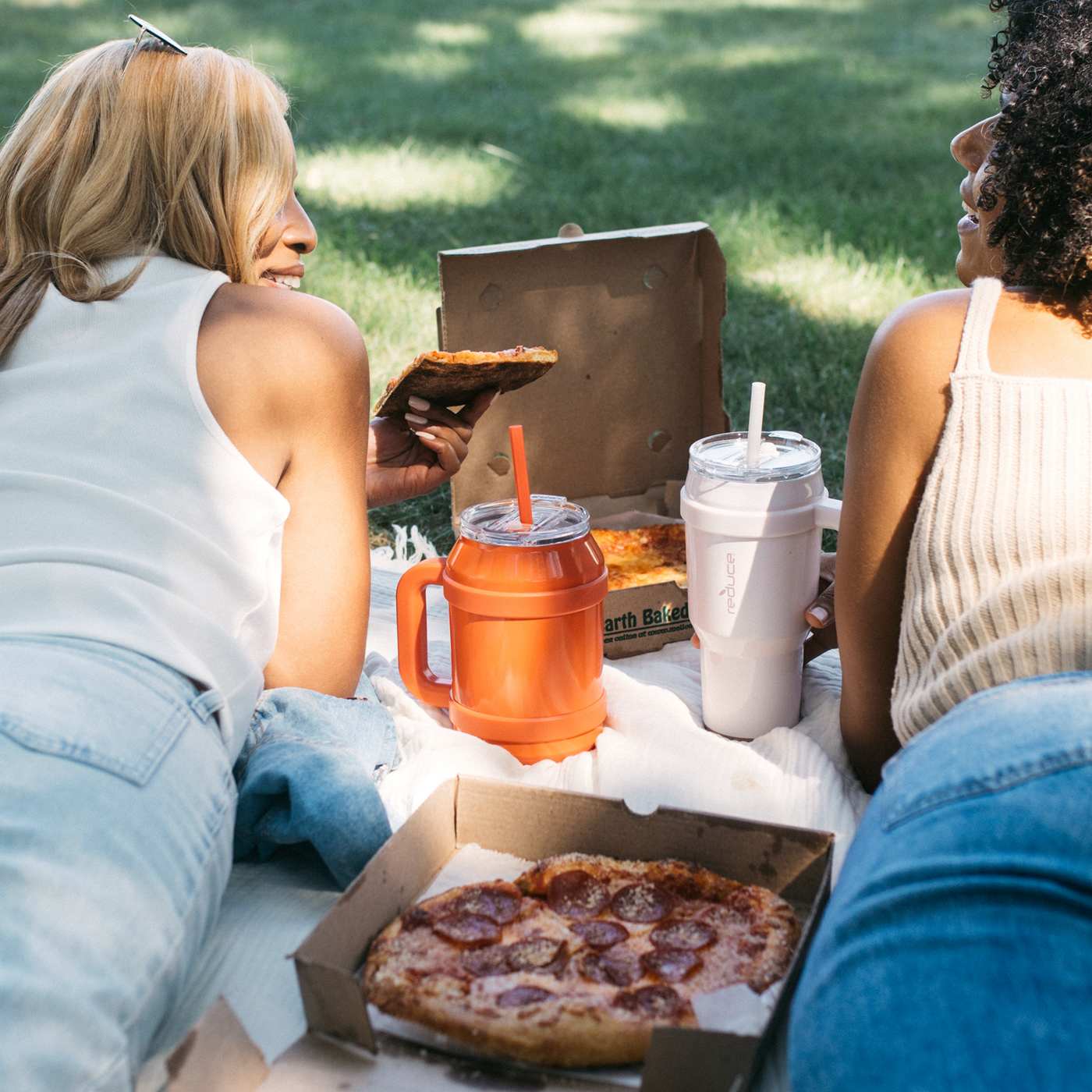 Reduce Cold1 Vacuum Insulated Stainless Steel Mug with Lid & Straw ...