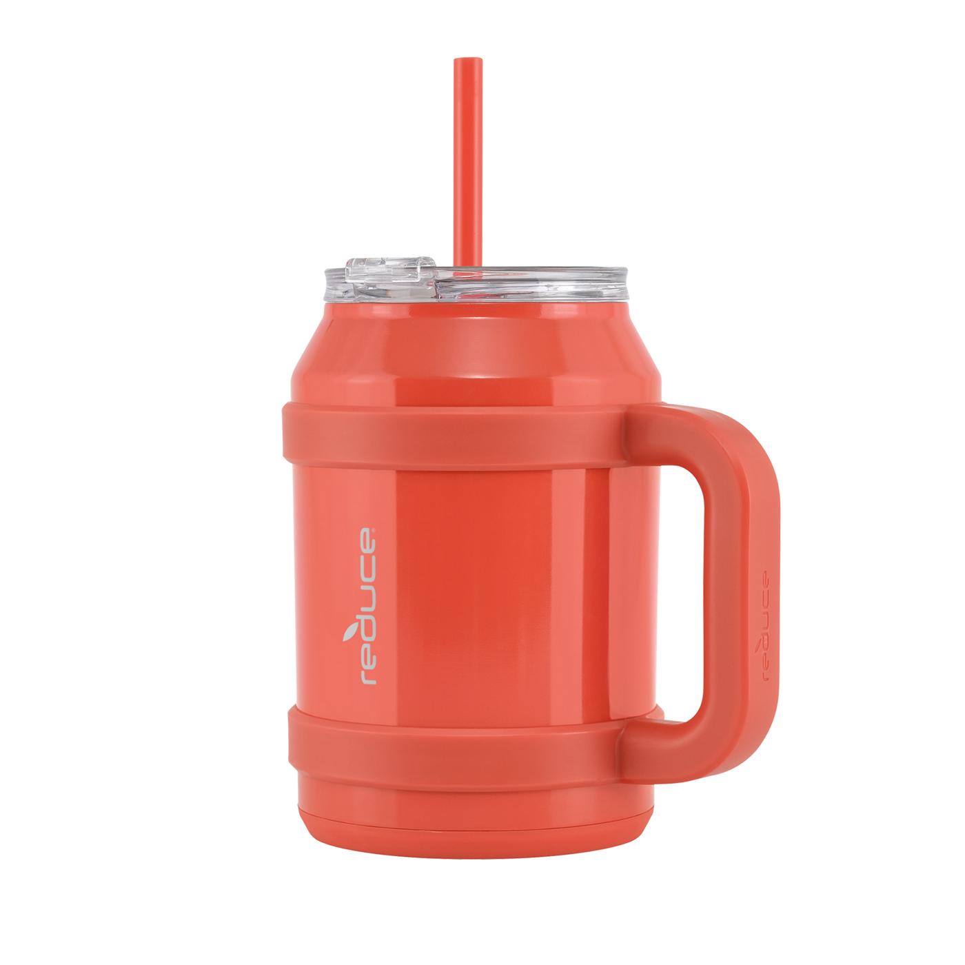 Reduce Cold1 Vacuum Insulated Stainless Steel Mug with Lid & Straw ...