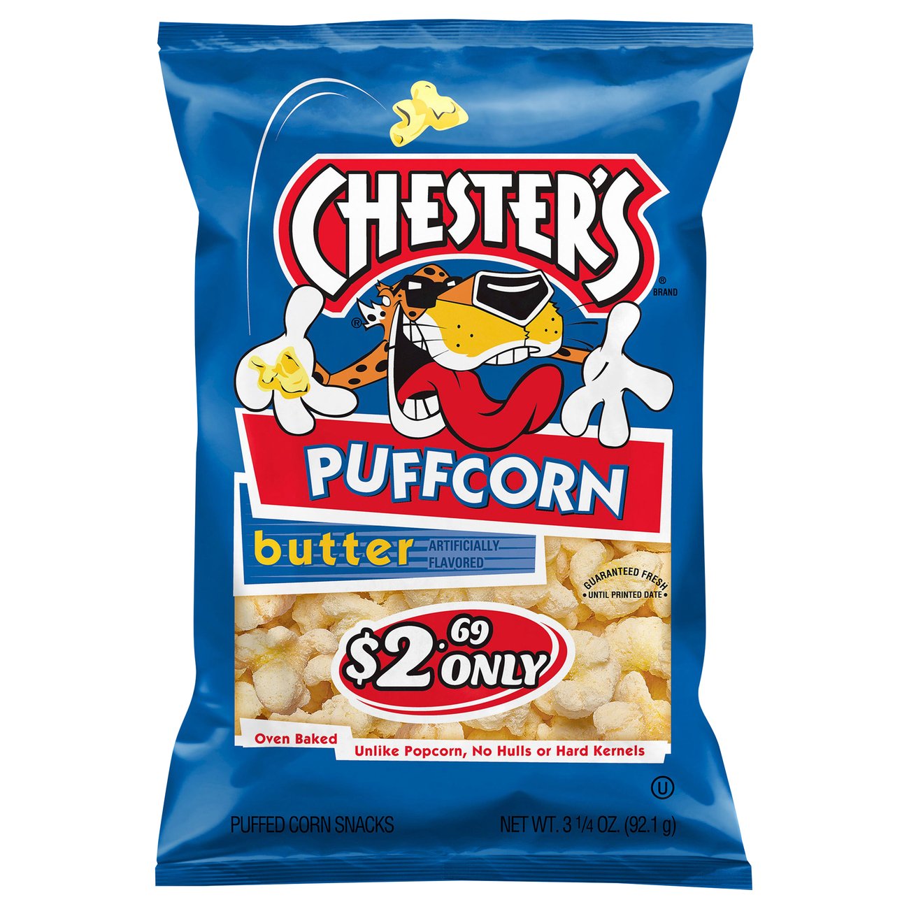 Chester's Butter Puffcorn - Shop Chips at H-E-B