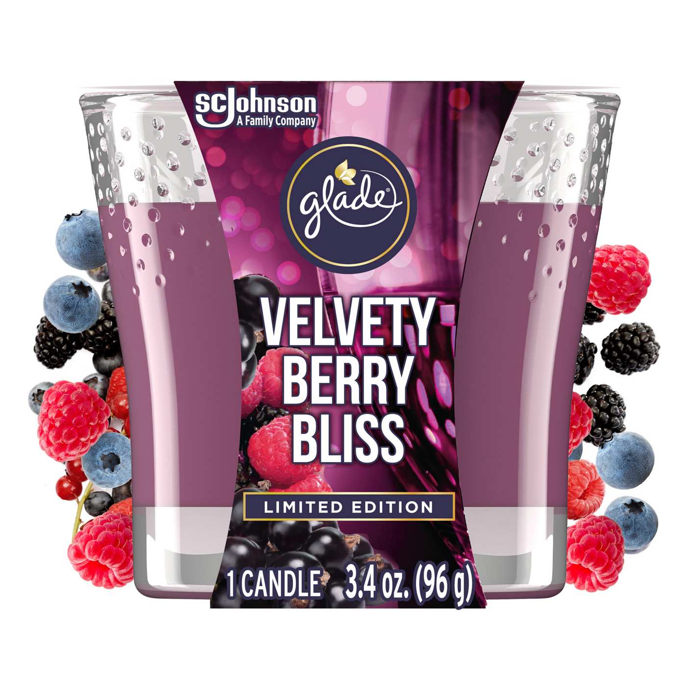 Glade Velvety Berry Bliss Candle - Shop Air Fresheners at H-E-B