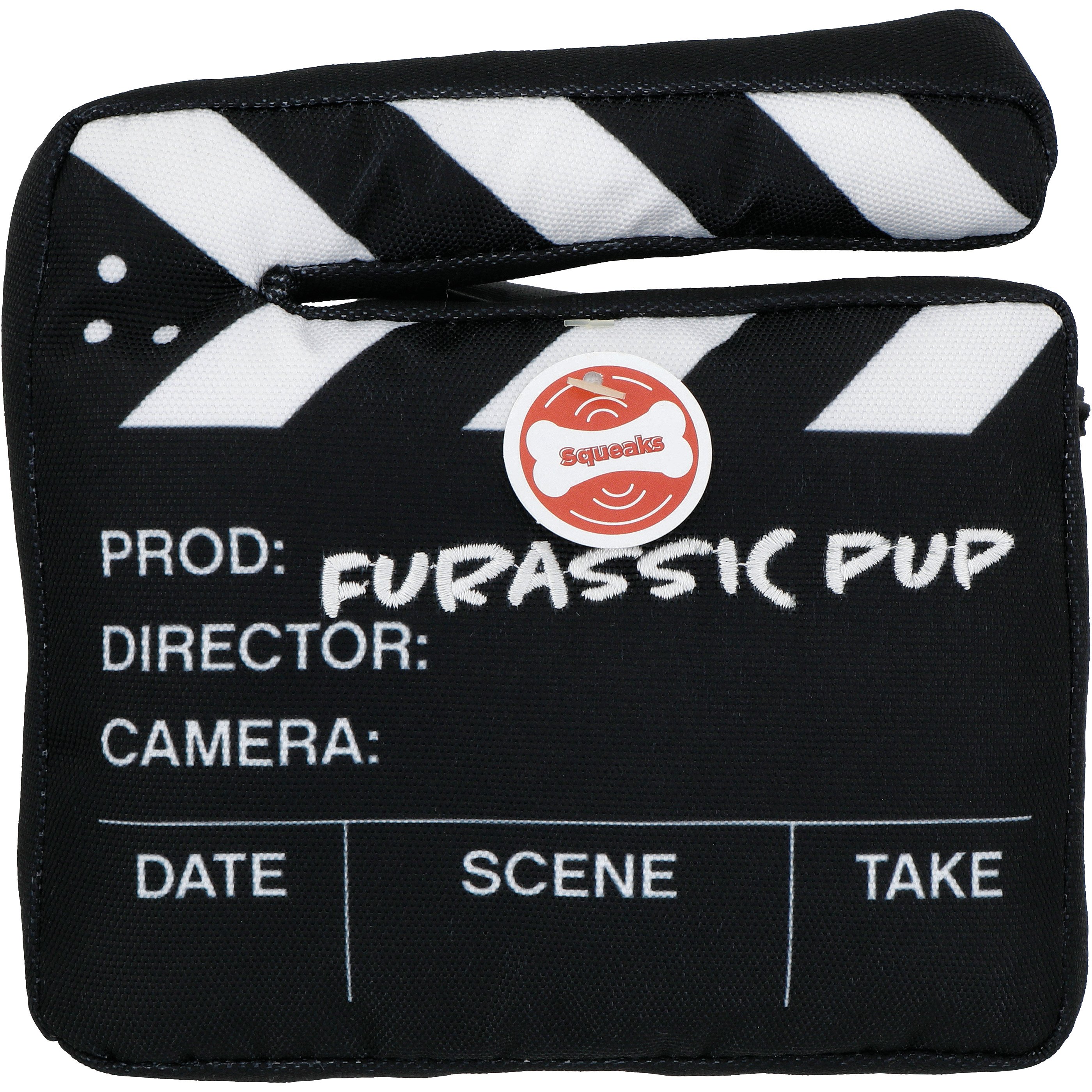 Woof & Whiskers Plush Dog Toy - Clapperboard - Shop Plush toys at H-E-B
