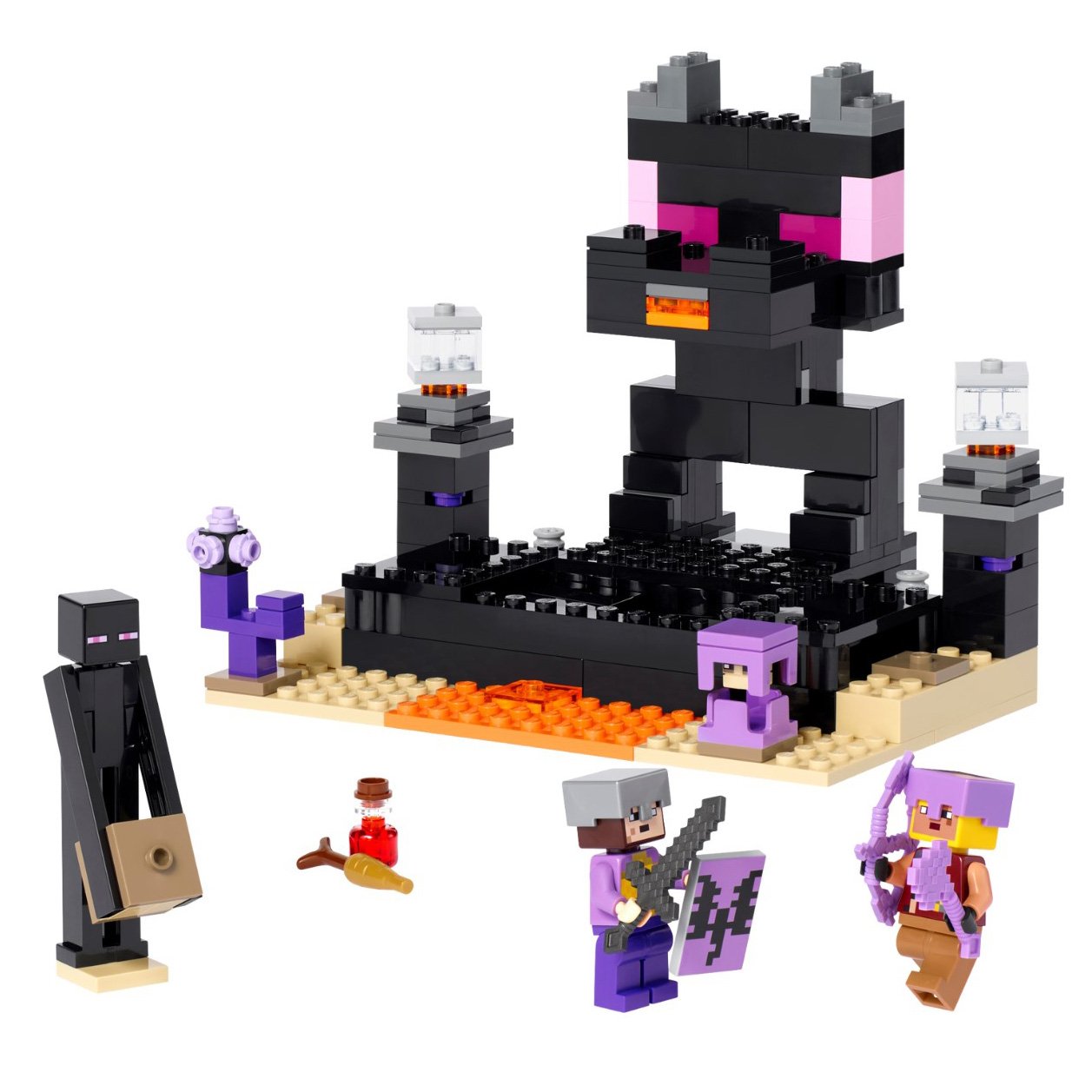 LEGO Minecraft The End Arena Set - Shop Lego & building blocks at H-E-B