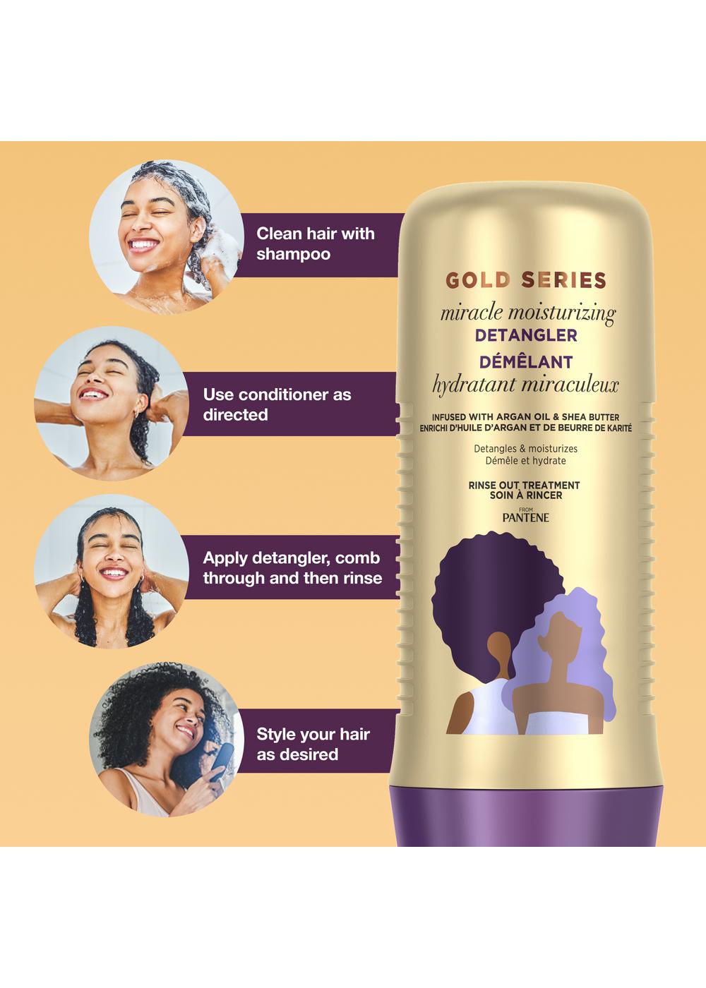 Pantene Gold Series Miracle Detangler - Shop Styling products ...