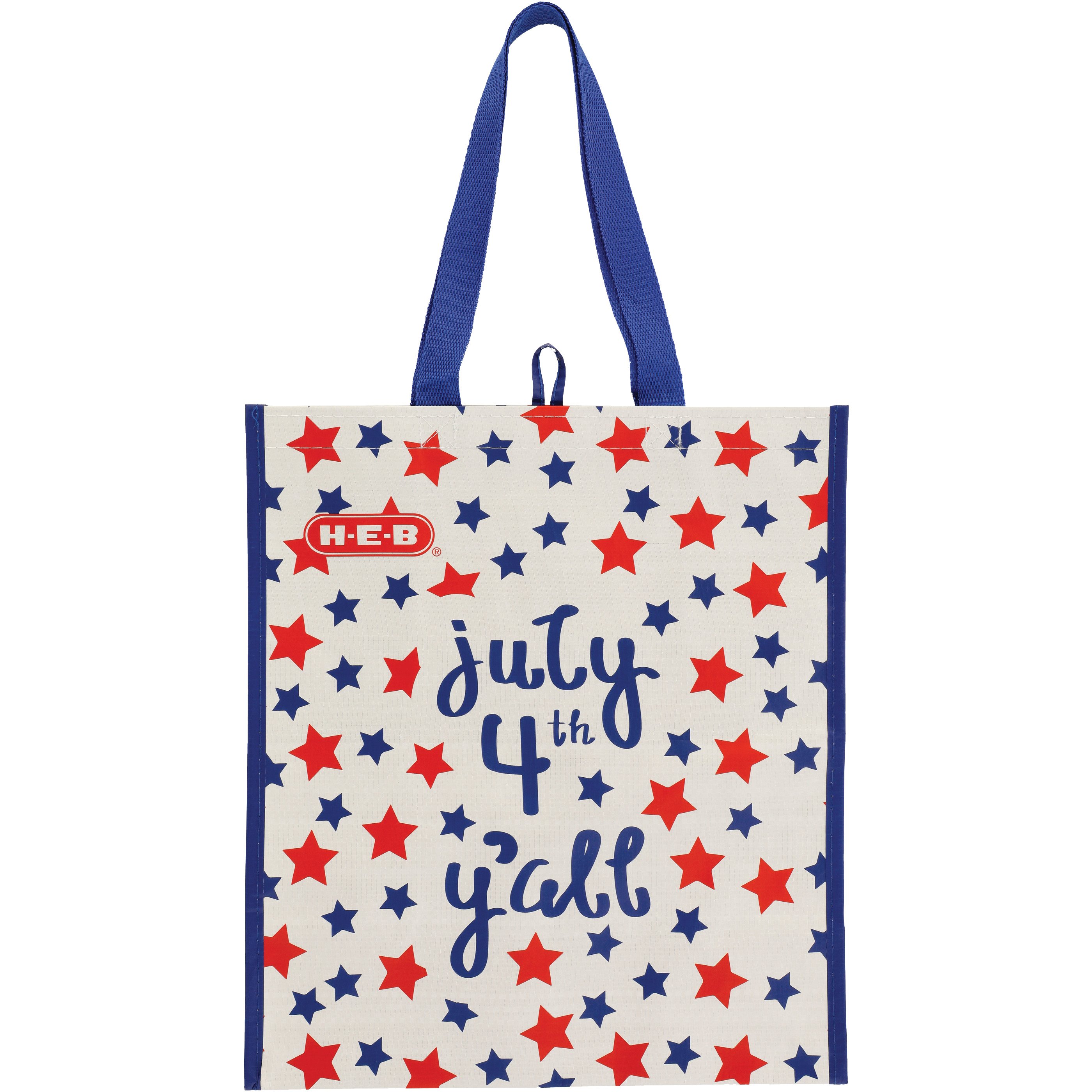 H-E-B July 4th Y'all Patriotic Reusable Shopping Bag - Shop Reusable ...