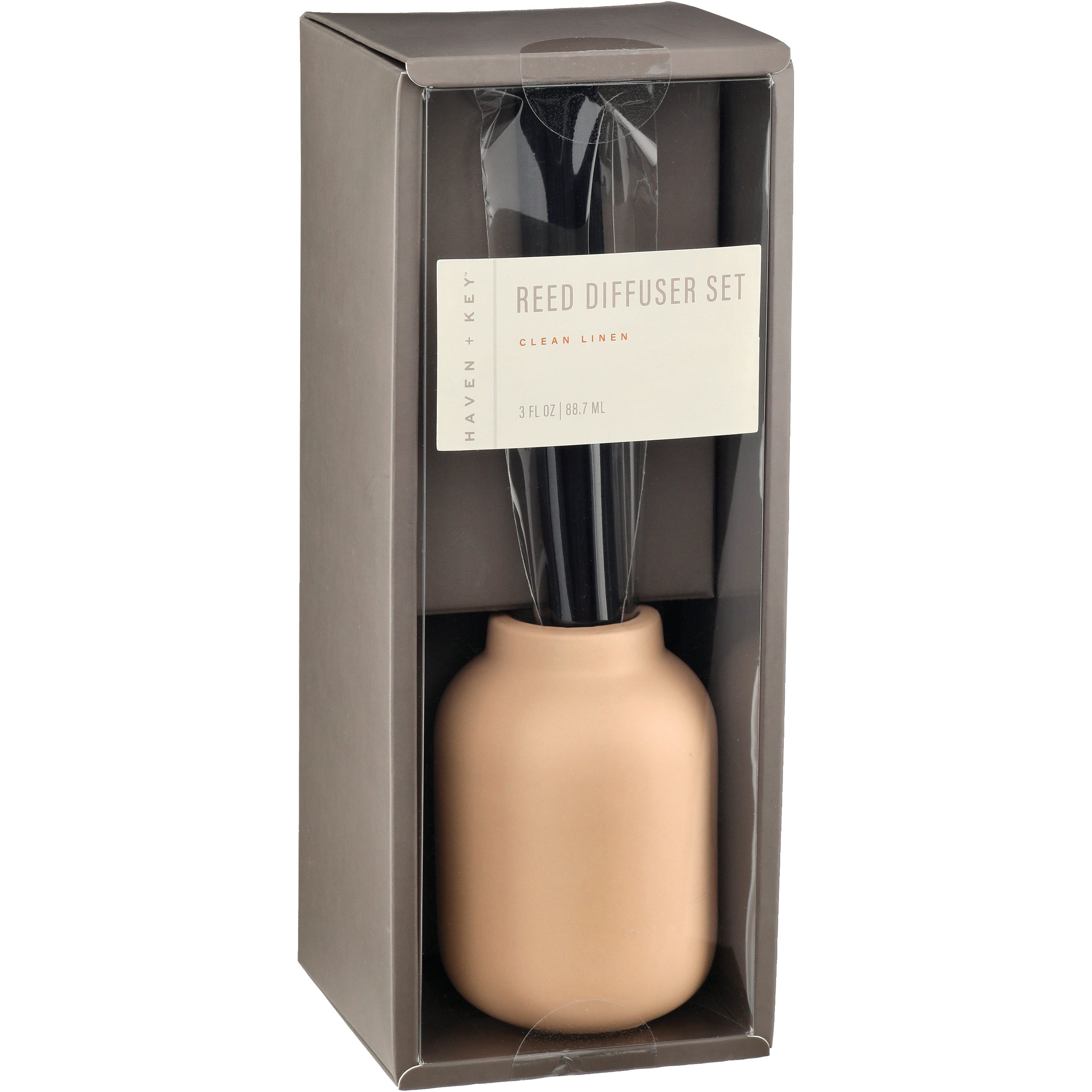 Haven + Key Clean Linen Scented Reed Diffuser Set - Shop Diffusers at H-E-B