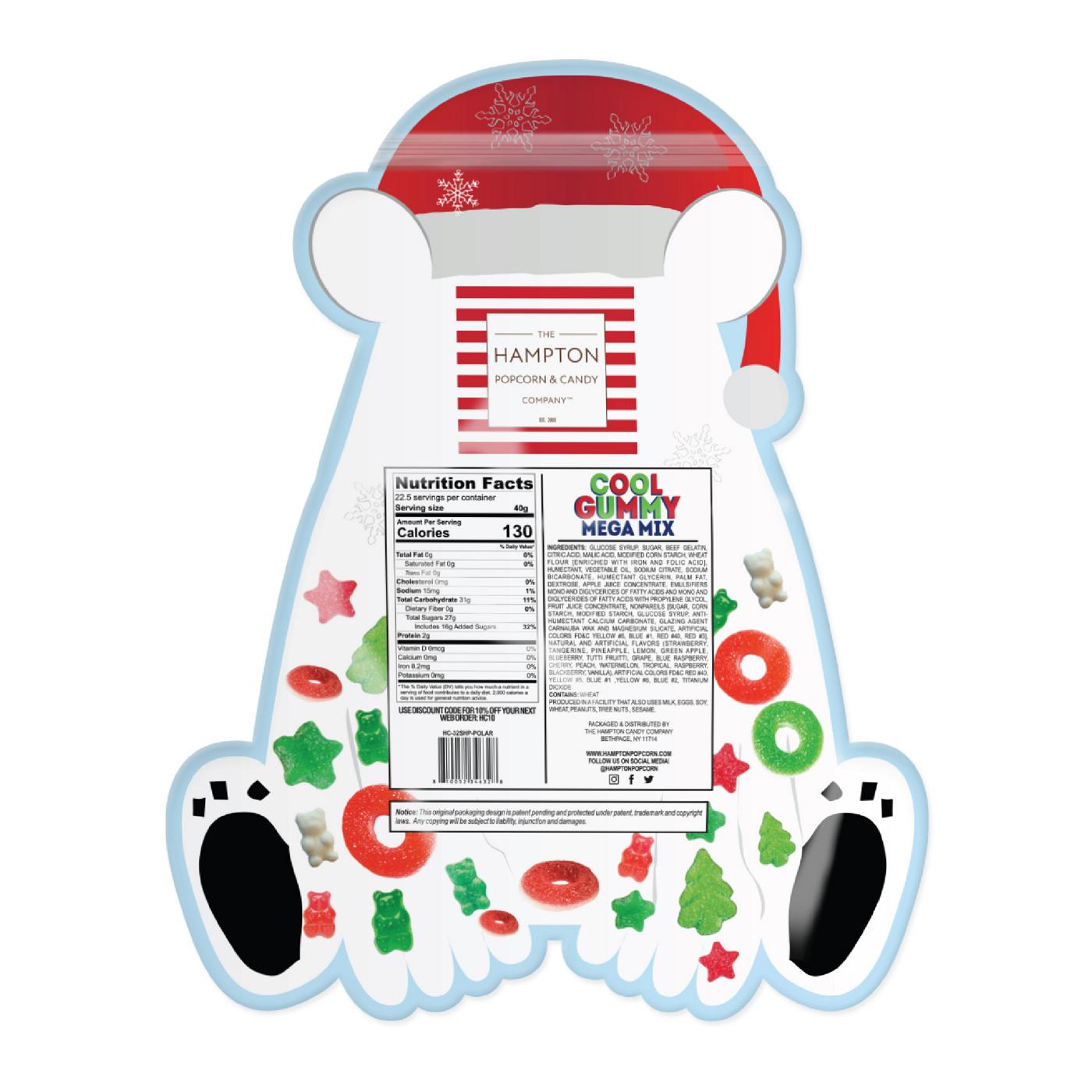 The Hampton Popcorn & Candy Co Assorted Gummy Wonderland Mix Christmas ...