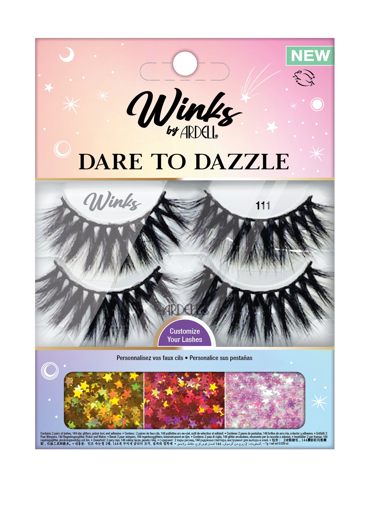 Ardell Dare To Dazzle Lashes - Winks 111 - Shop False eyelashes at H-E-B