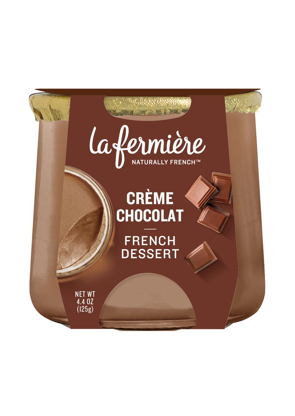 La Fermiere Creme Chocolate French Dessert - Shop Pudding & gelatin at ...