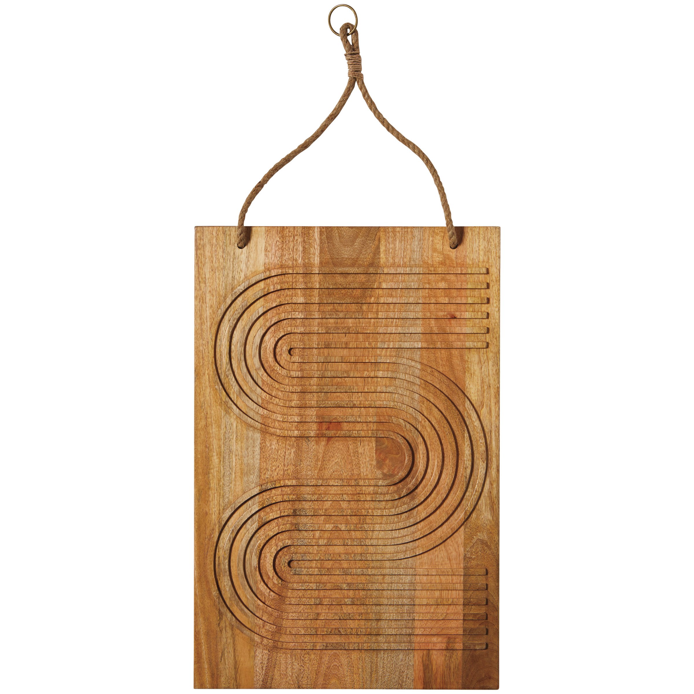 Haven + Key Mango Wood Wave Wall Decor - Shop Seasonal Decor at H-E-B