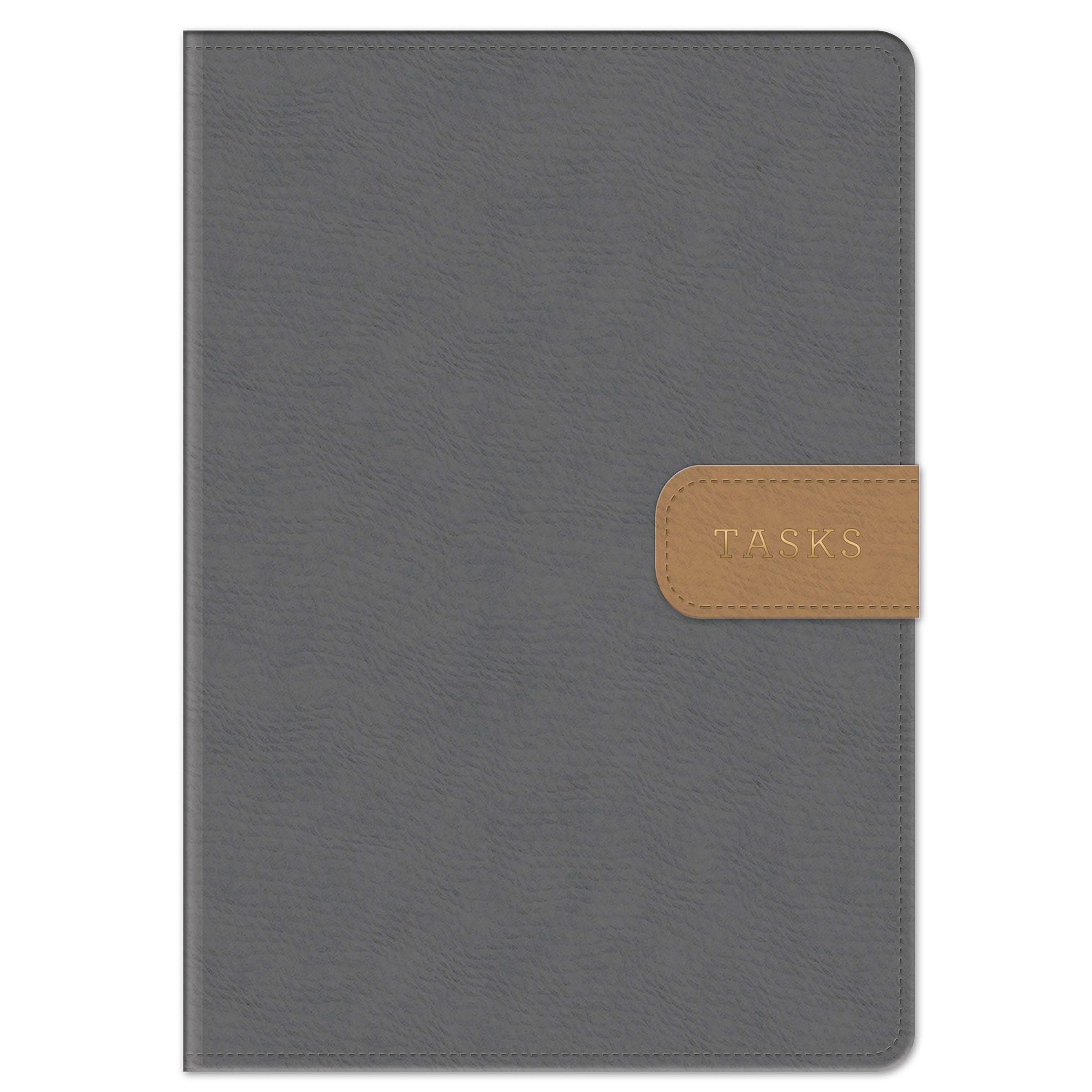 C.R. Gibson Leatherette Lined Journal with Magnetic Closure - Gray ...