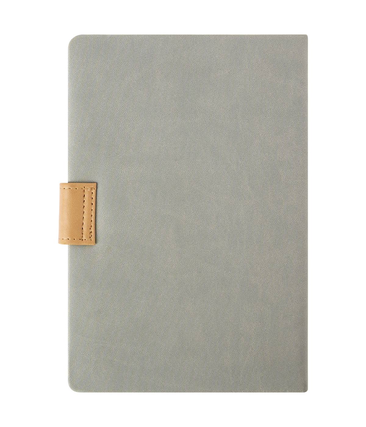 C.R. Gibson Leatherette Lined Journal with Magnetic Closure - Gray ...