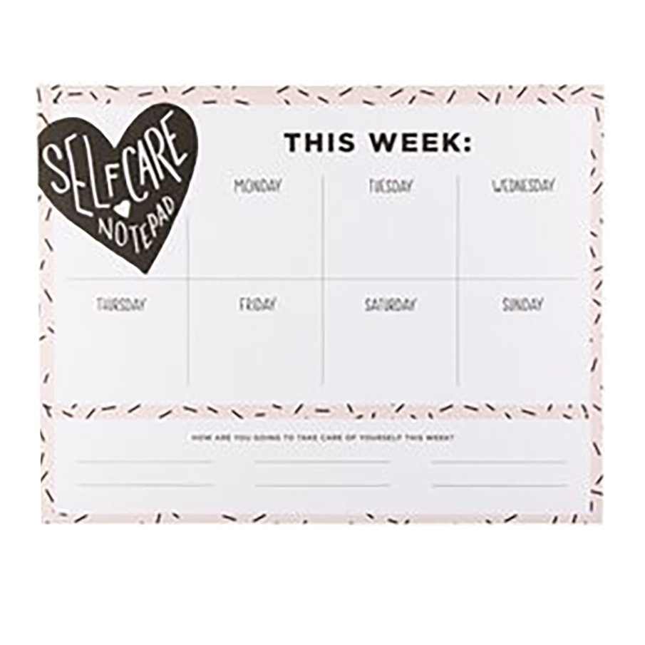 Eccolo Self Care Weekly Desk Notepad - Shop Notebooks at H-E-B