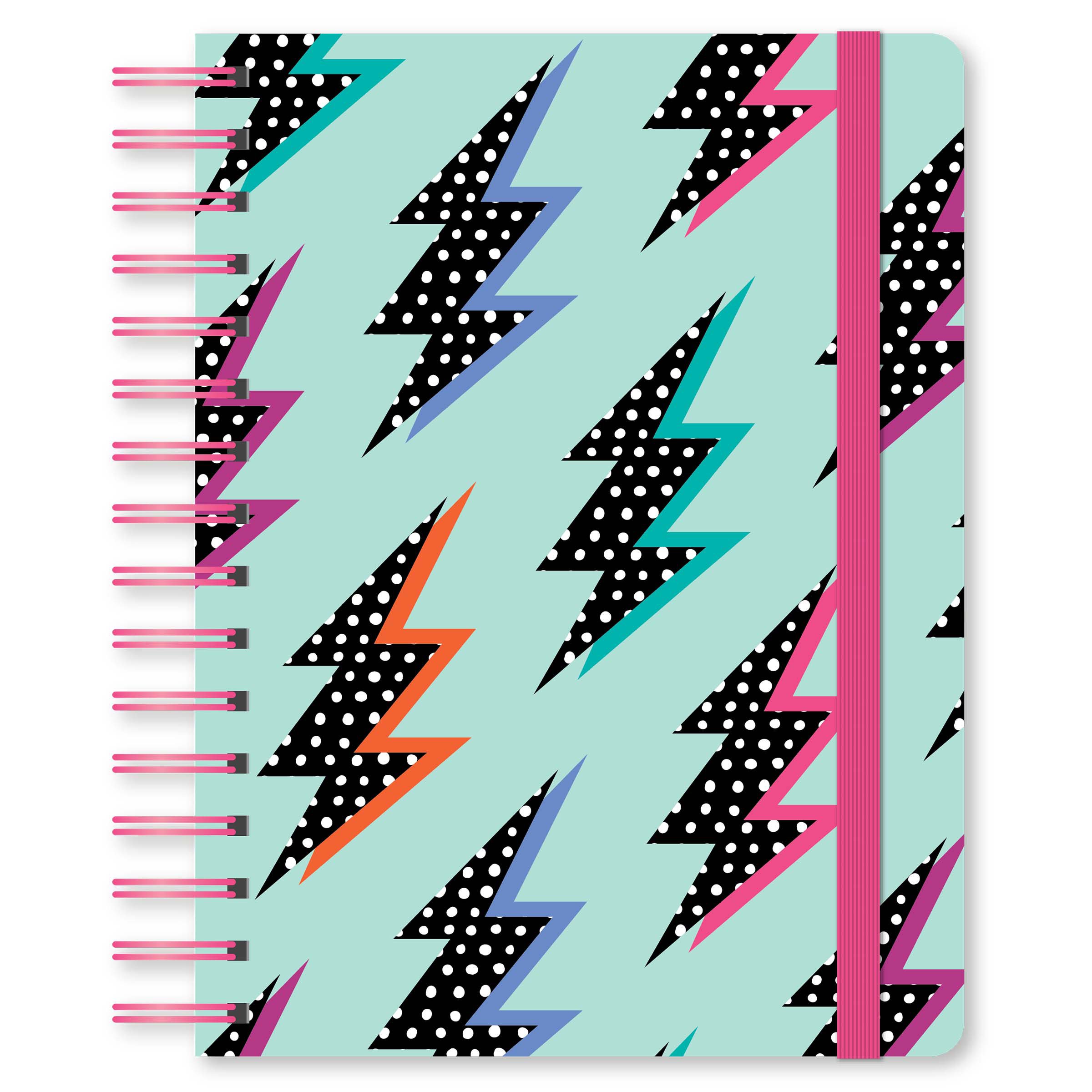 C.R. Gibson Lightning Bolt 3-in-1 Wire Tabbed Journal - Shop Notebooks ...