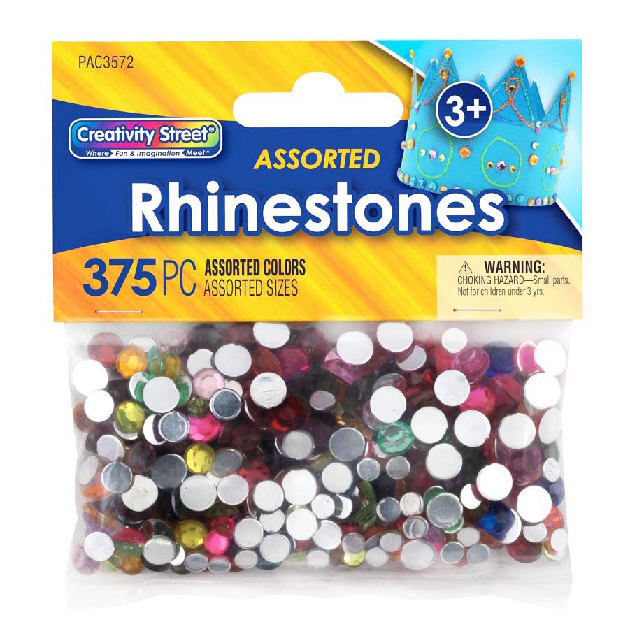 Creativity Street Assorted 3D Rhinestones - Shop Craft basics at H-E-B
