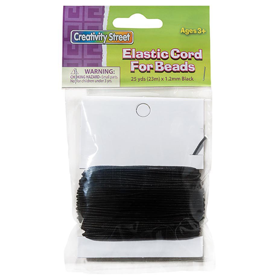 Creativity Street Elastic Cord - Black - Shop Craft basics at H-E-B