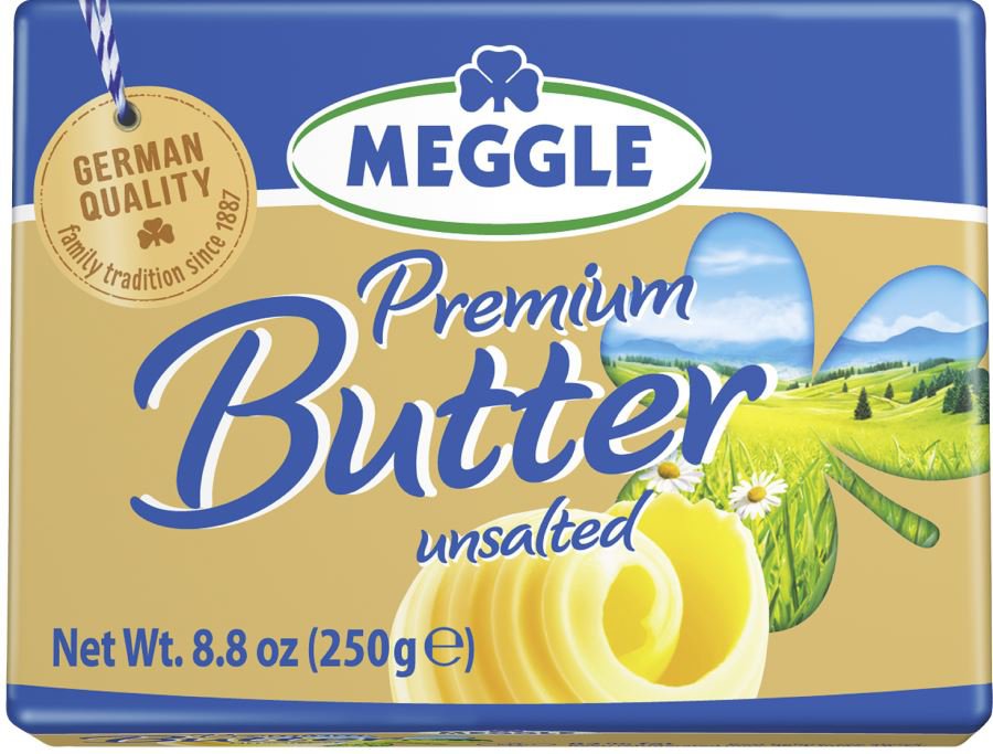 Meggle Premium Unsalted Butter - Shop Butter & margarine at H-E-B