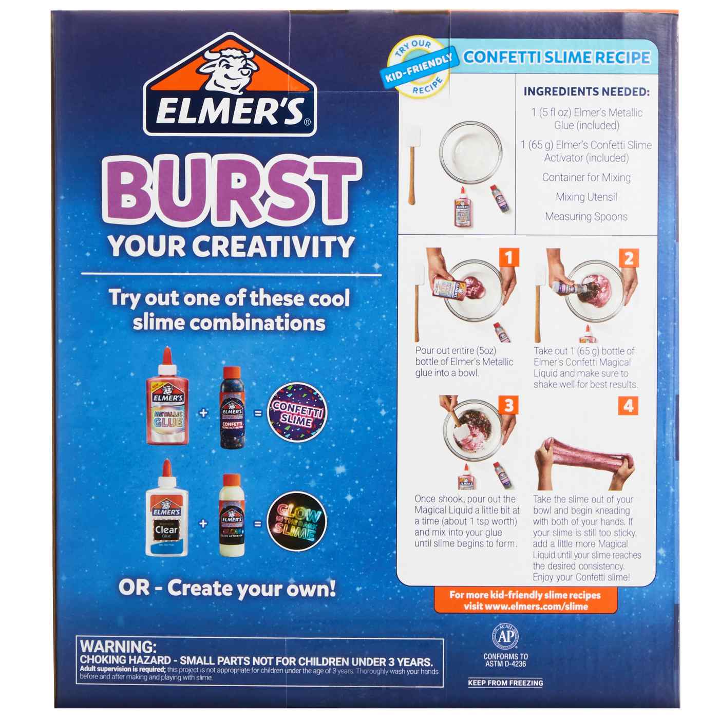 Elmer's Collection Slime Kit - Shop Craft basics at H-E-B