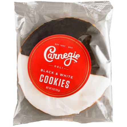 Carnegie Deli Black & White Cookie, 4 oz | Central Market - Really Into ...