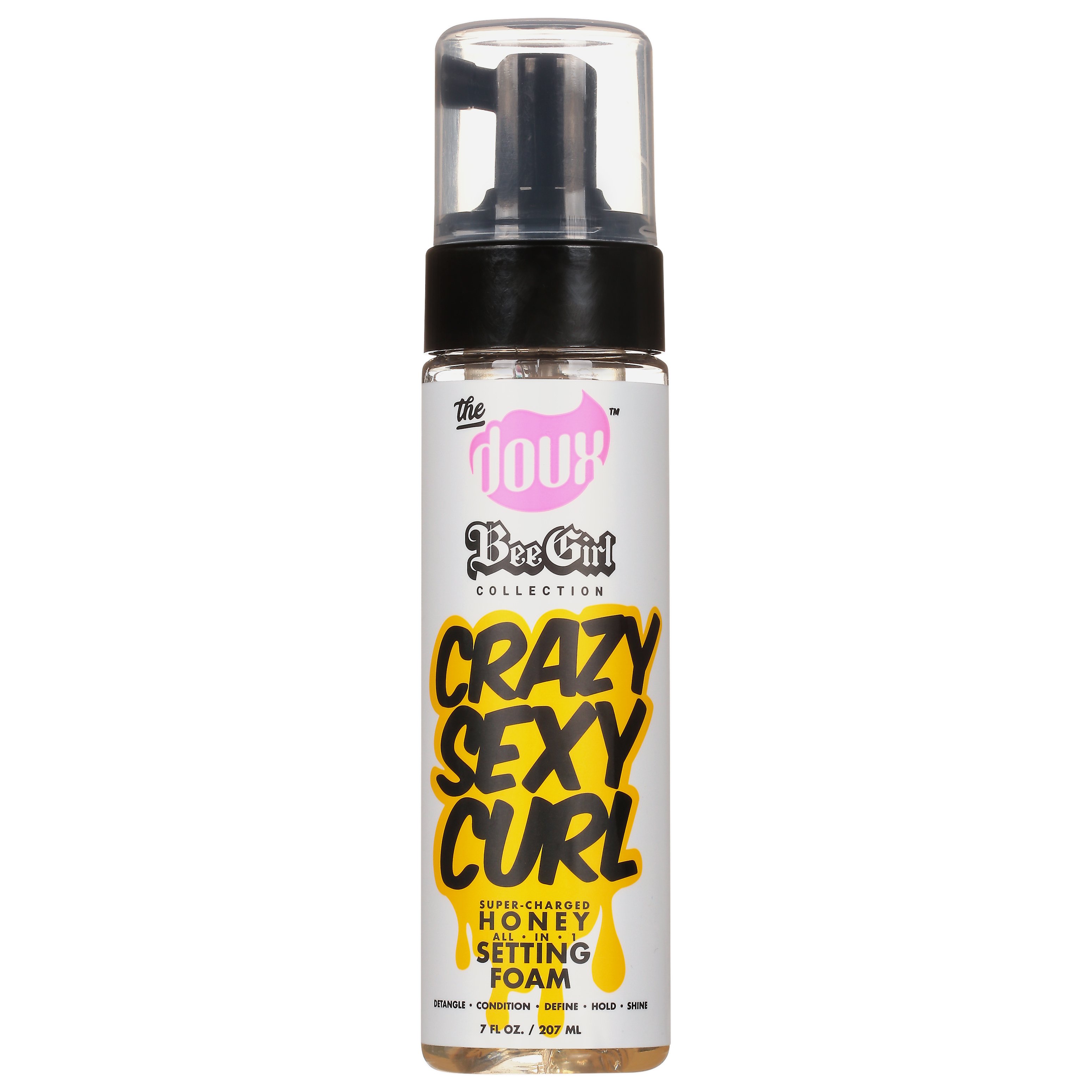 The Doux Bee Girl Collection Crazy Sexy Curl Foam Shop Styling Products And Treatments At H E B