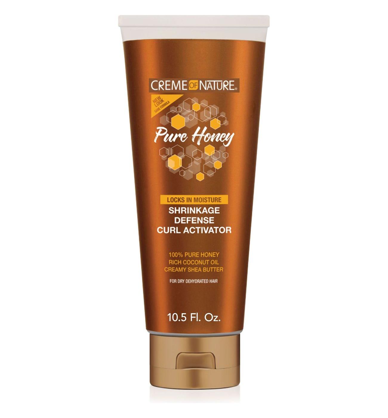 Creme of Nature Pure Honey Shrinkage Defense Curl Activator Air Dry ...