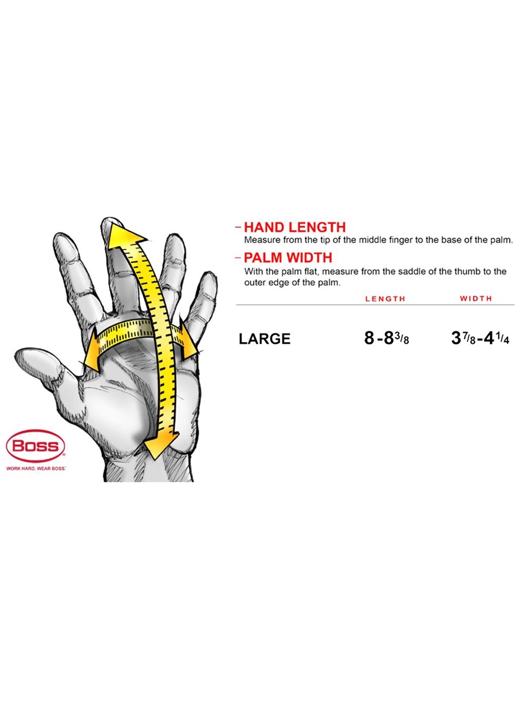 Boss Tactile Grip Foam Latex Gloves - Shop Safety goggles & gloves at H-E-B