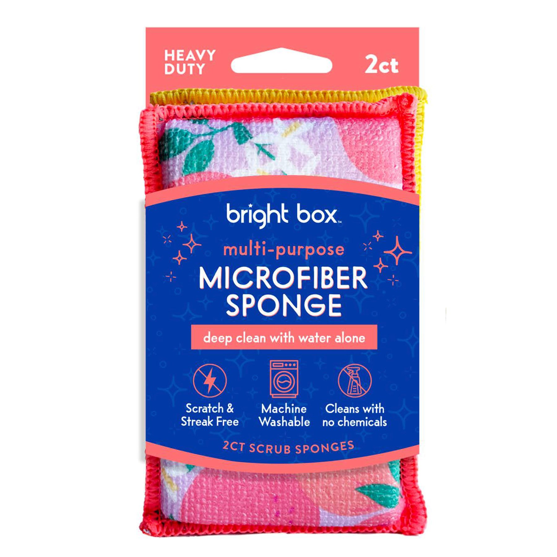 Bright Box Labs Multi-Purpose Microfiber Scrub Sponges - Shop Sponges & scrubbers at H-E-B