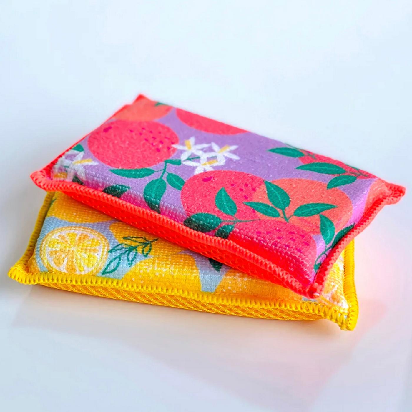 Bright Box Labs Multi-Purpose Microfiber Scrub Sponges - Shop Sponges ...