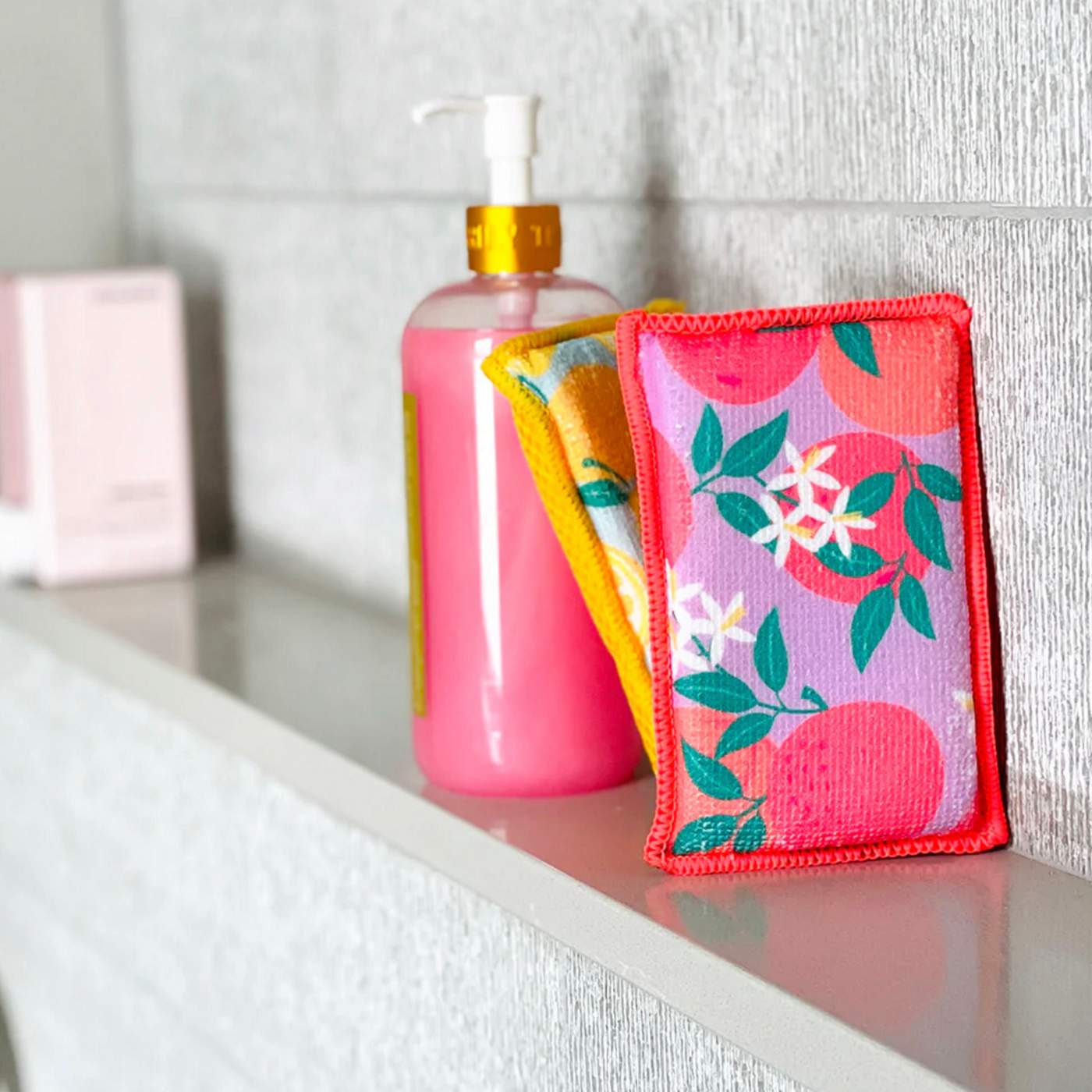 Bright Box Labs Multi-Purpose Microfiber Scrub Sponges - Shop Sponges & scrubbers at H-E-B