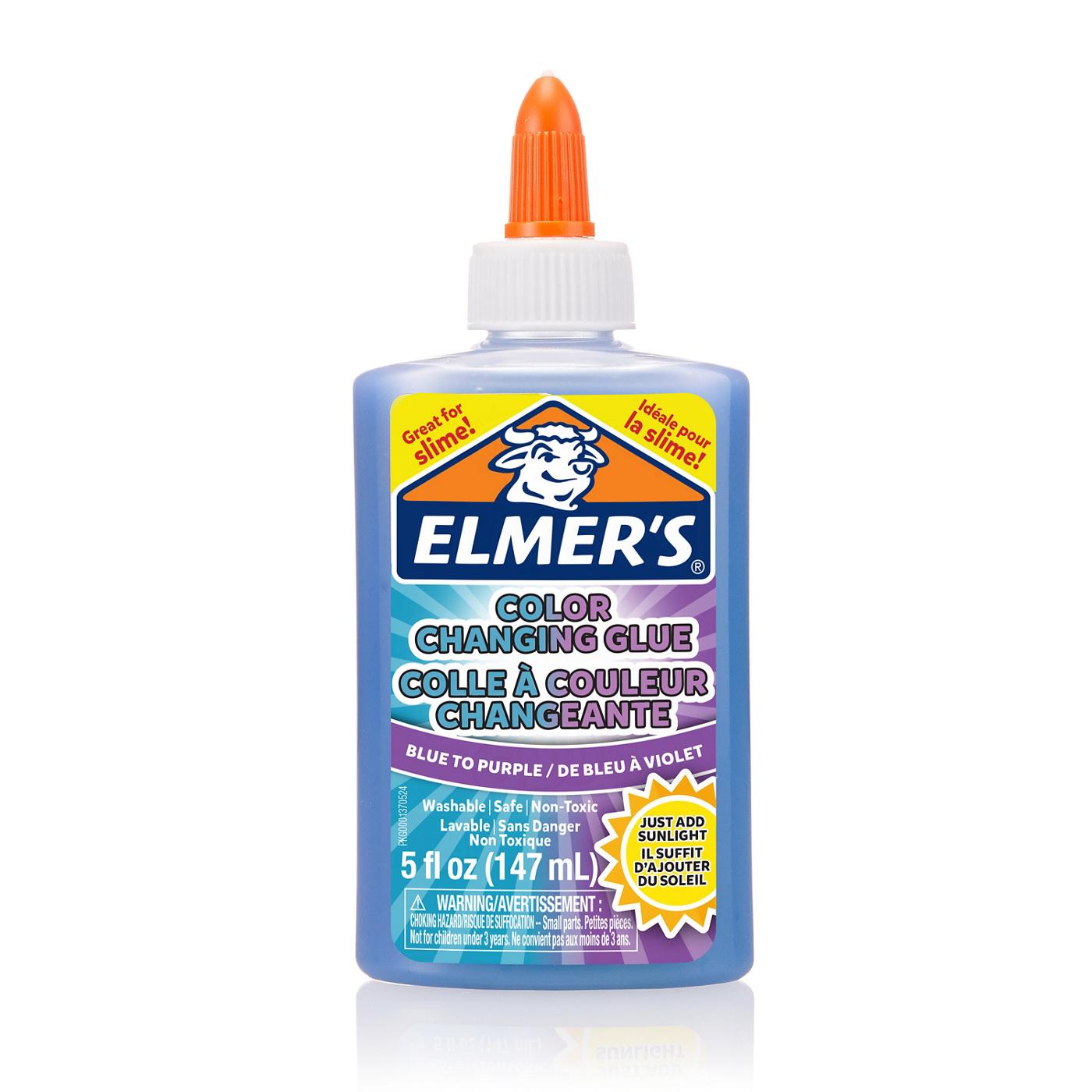 Elmer's Blue to Purple Color Changing Glue - Shop Craft basics at H-E-B