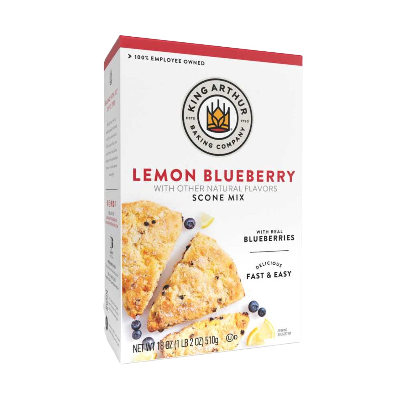 King Arthur Lemon Blueberry Scone Mix, 18 oz | Central Market - Really ...