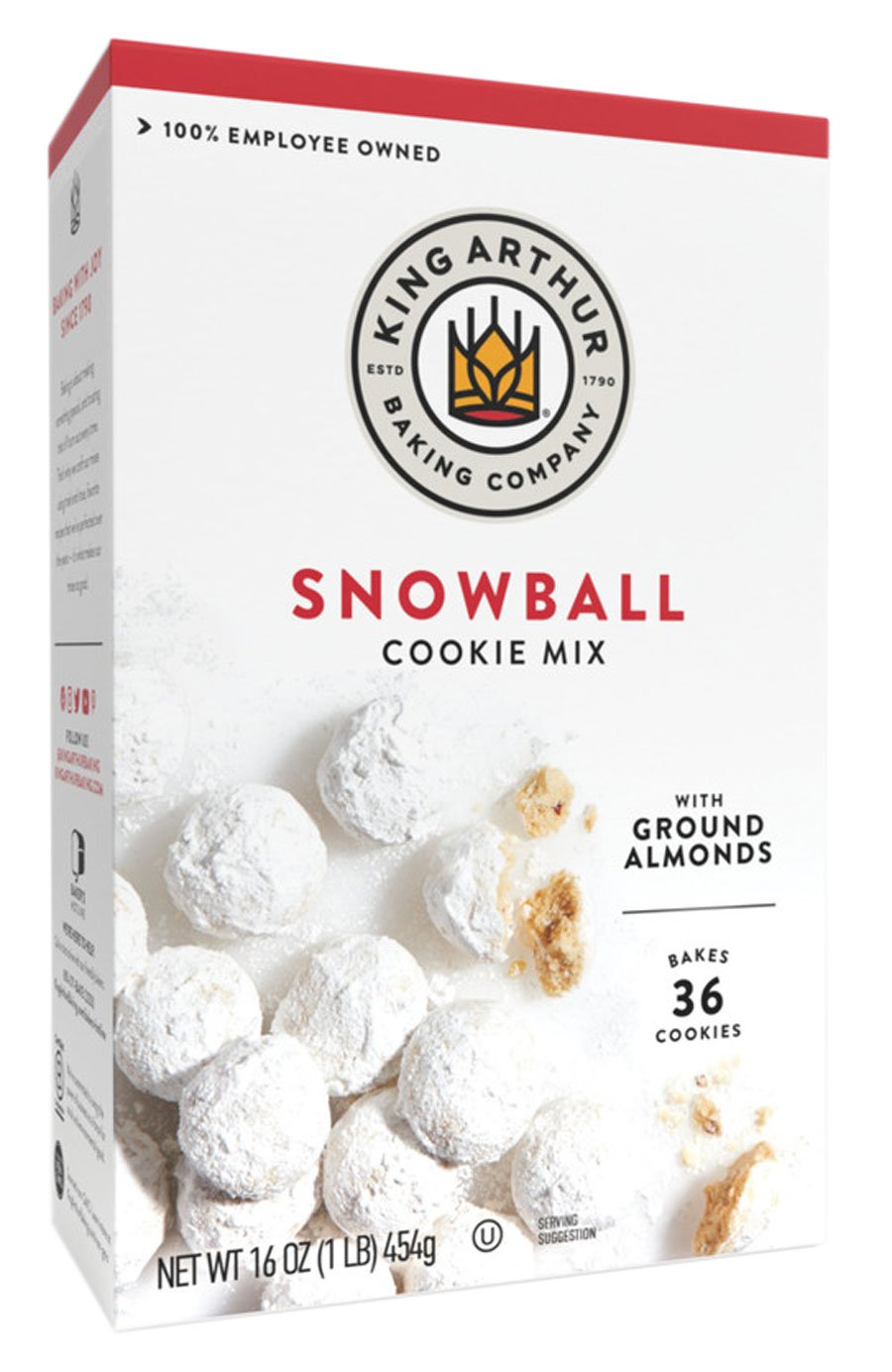 King Arthur Snowball Cookie Mix, 16 OZ | Central Market - Really Into Food