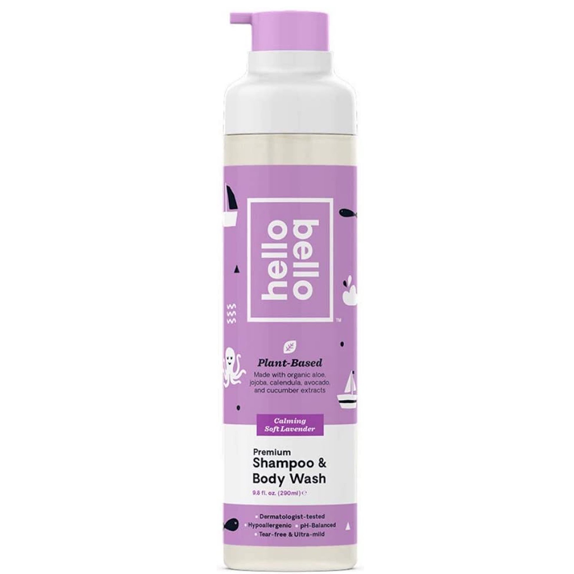 Hello Bello Premium Baby Shampoo & Body Wash - Soft Lavender - Shop ...
