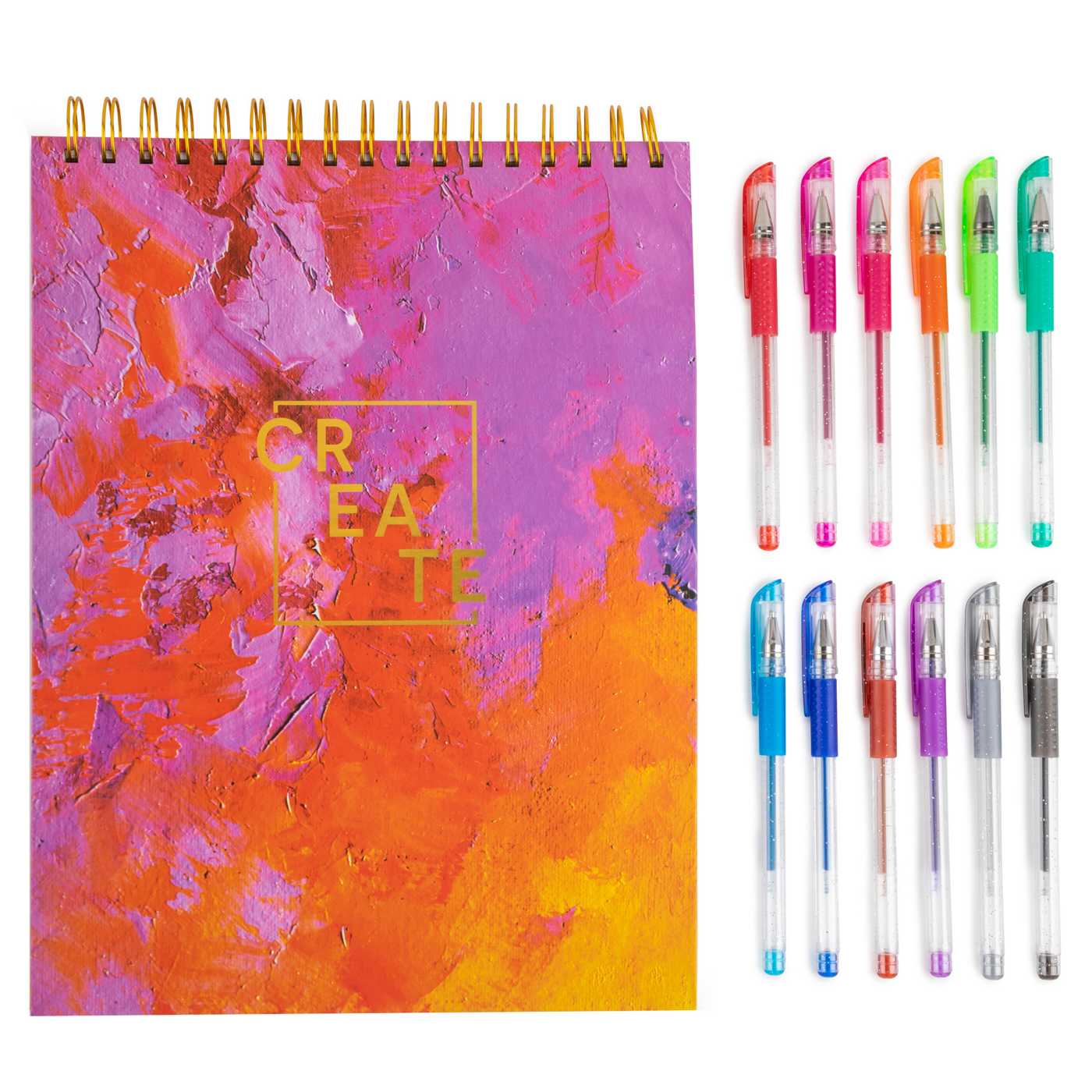 Scribble & Scribe Sketchbook with Gel Pen Set - Shop Kits at H-E-B