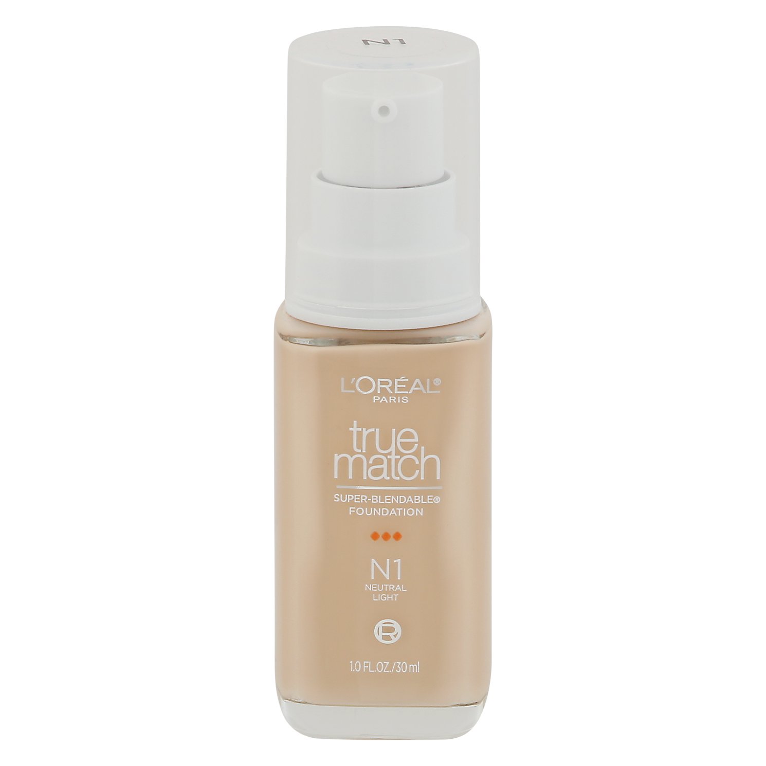 L'Oréal Paris True Match Super-Blendable Liquid Foundation - N1 Neutral ...