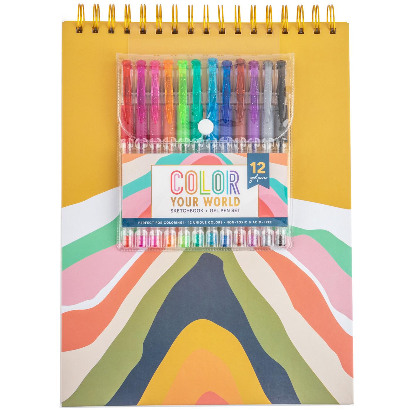Scribble & Scribe Sketchbook with Gel Pen Set - Shop Kits at H-E-B